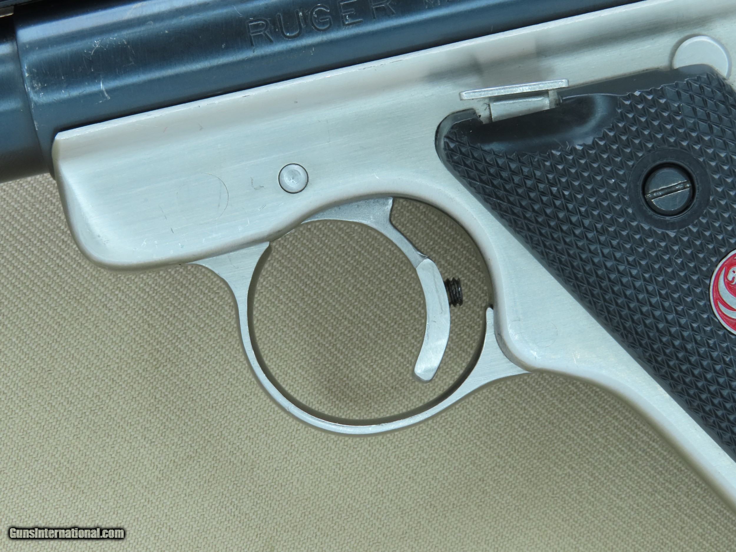 2000 Vintage Customized Ruger Mark II Two-Tone .22 Caliber Target ...