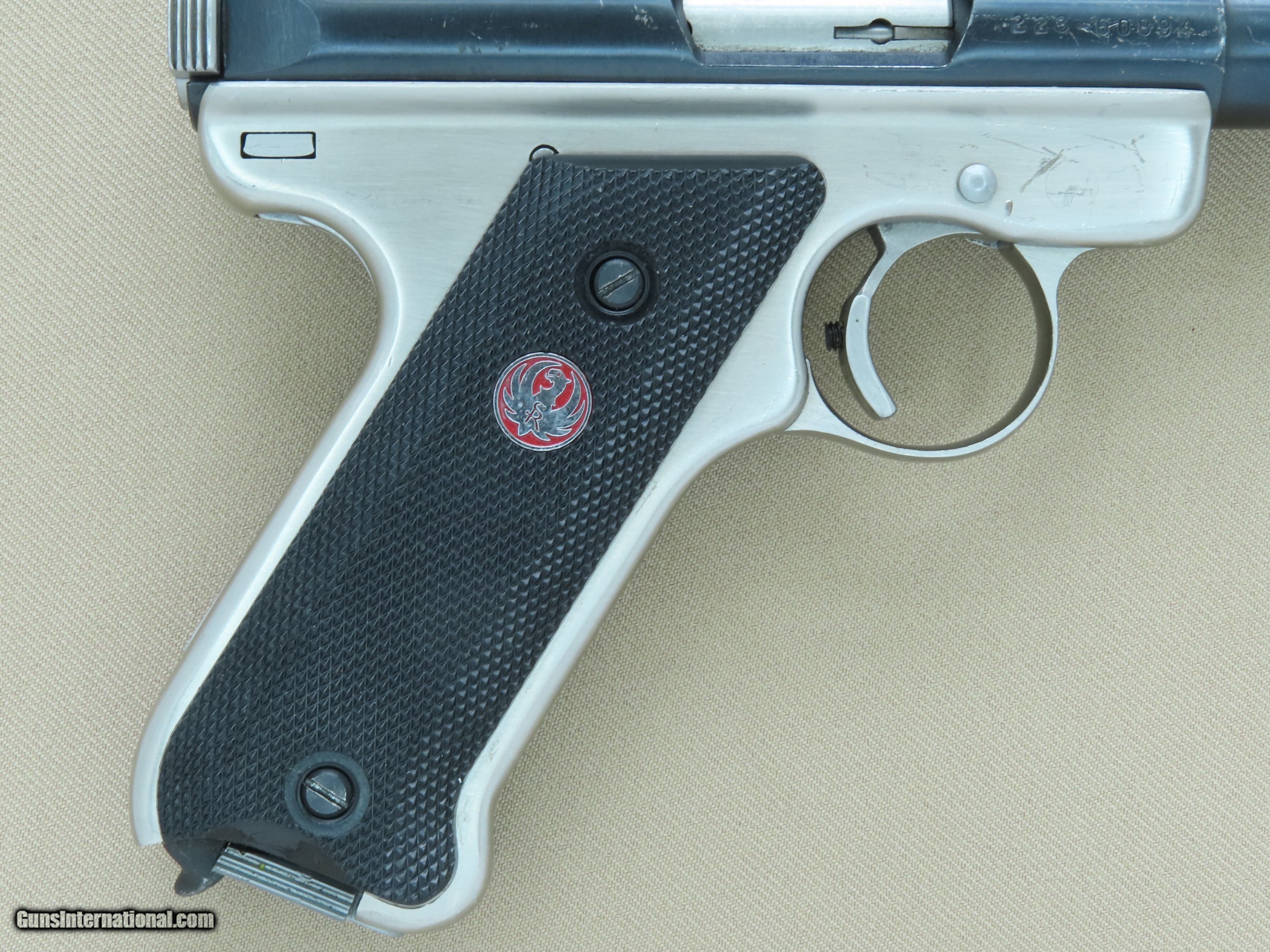 2000 Vintage Customized Ruger Mark II Two-Tone .22 Caliber Target ...