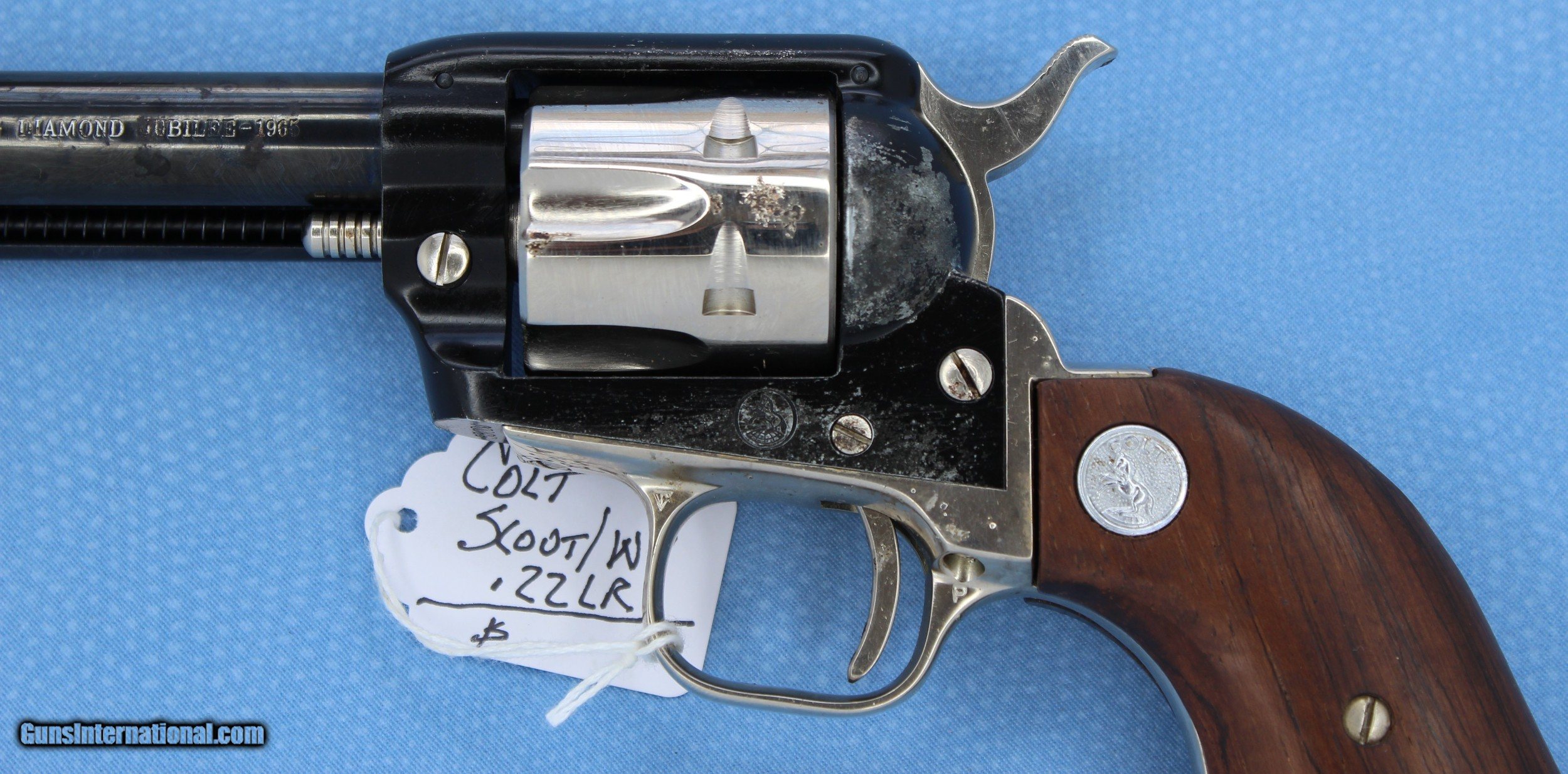Colt Scout Wyoming Diamond Jubilee Commemorative 22 LR **SOLD**