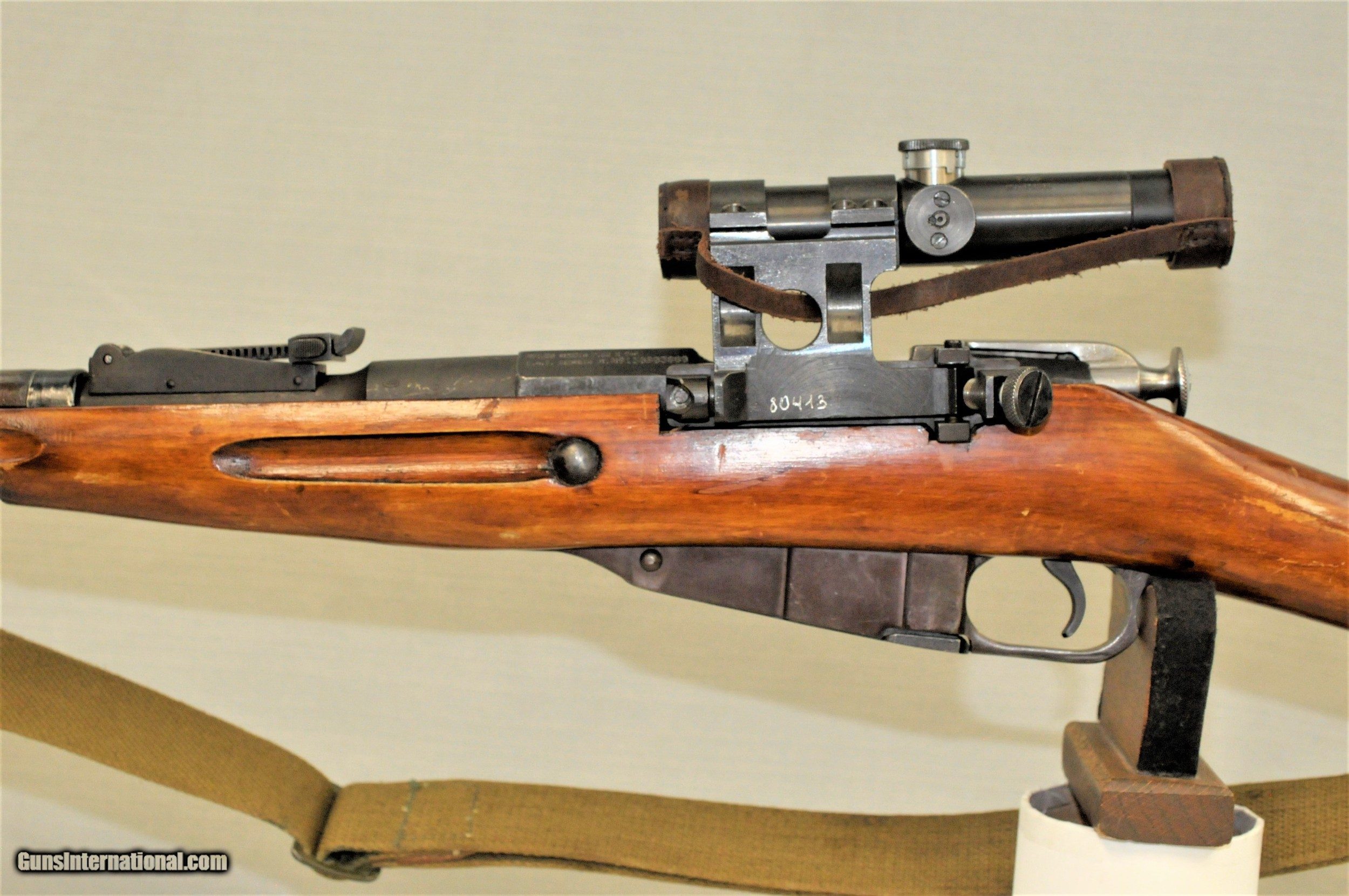 **All Matching** 1927 ex-dragoon Russian Mosin-Nagant 91/30 PU Sniper ...