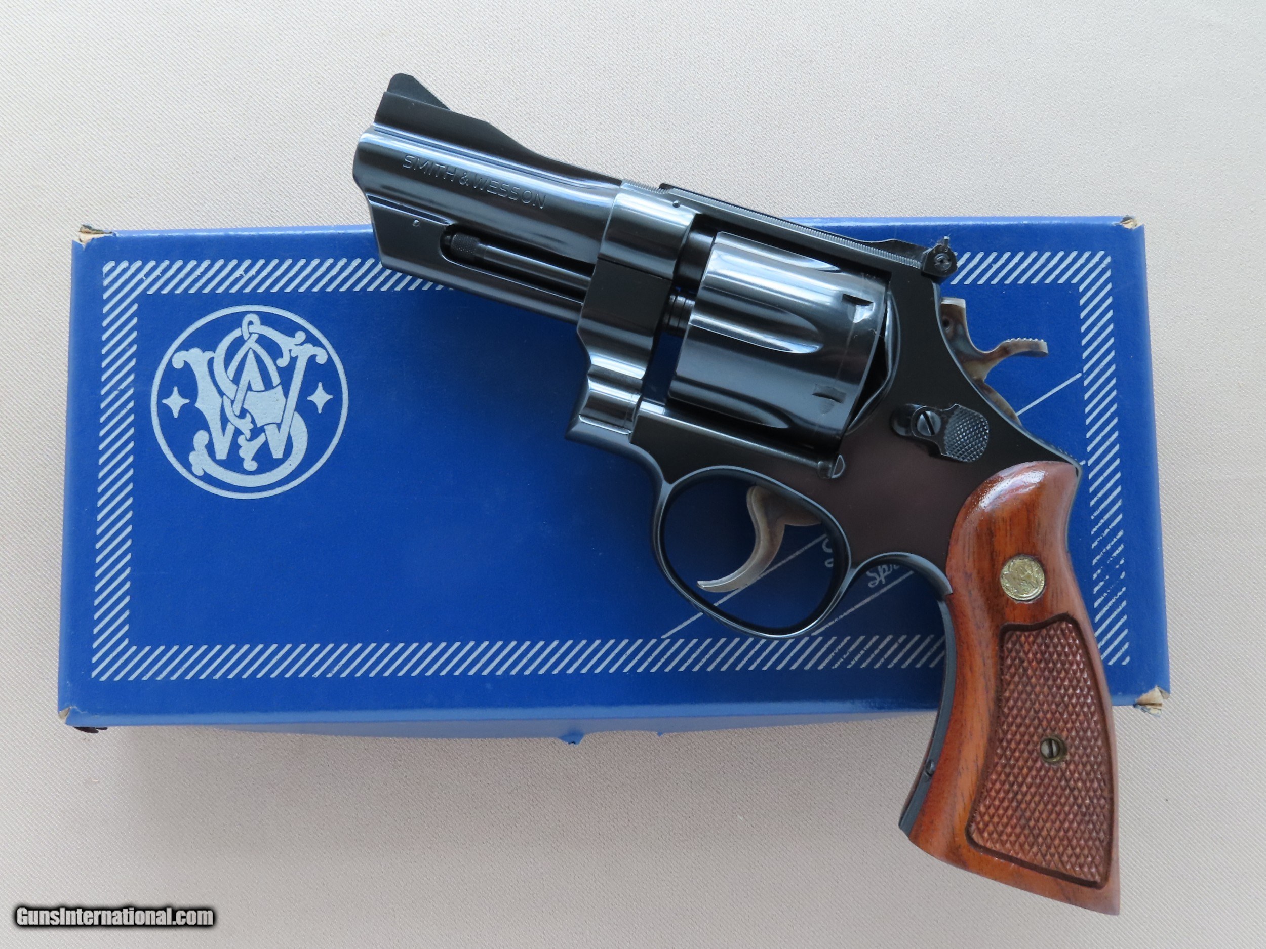 1973 Vintage 3.5" Smith & Wesson Model 27-2 .357 Magnum Revolver ...