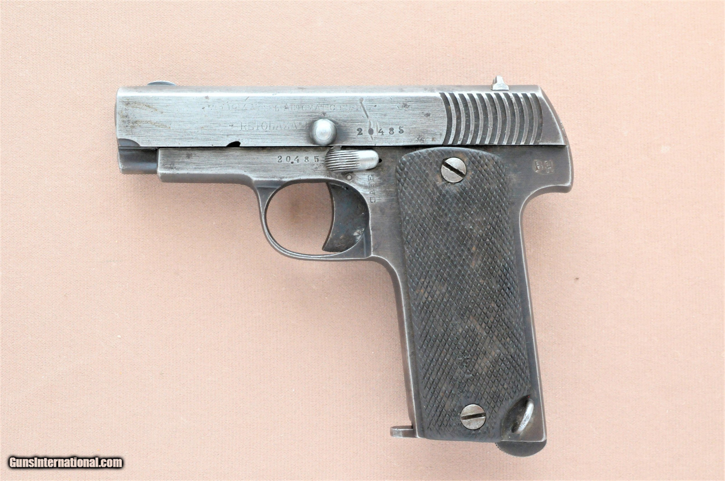 WW1 Vintage French Military Model 1914 Ruby .32 acp Pistol by the ...