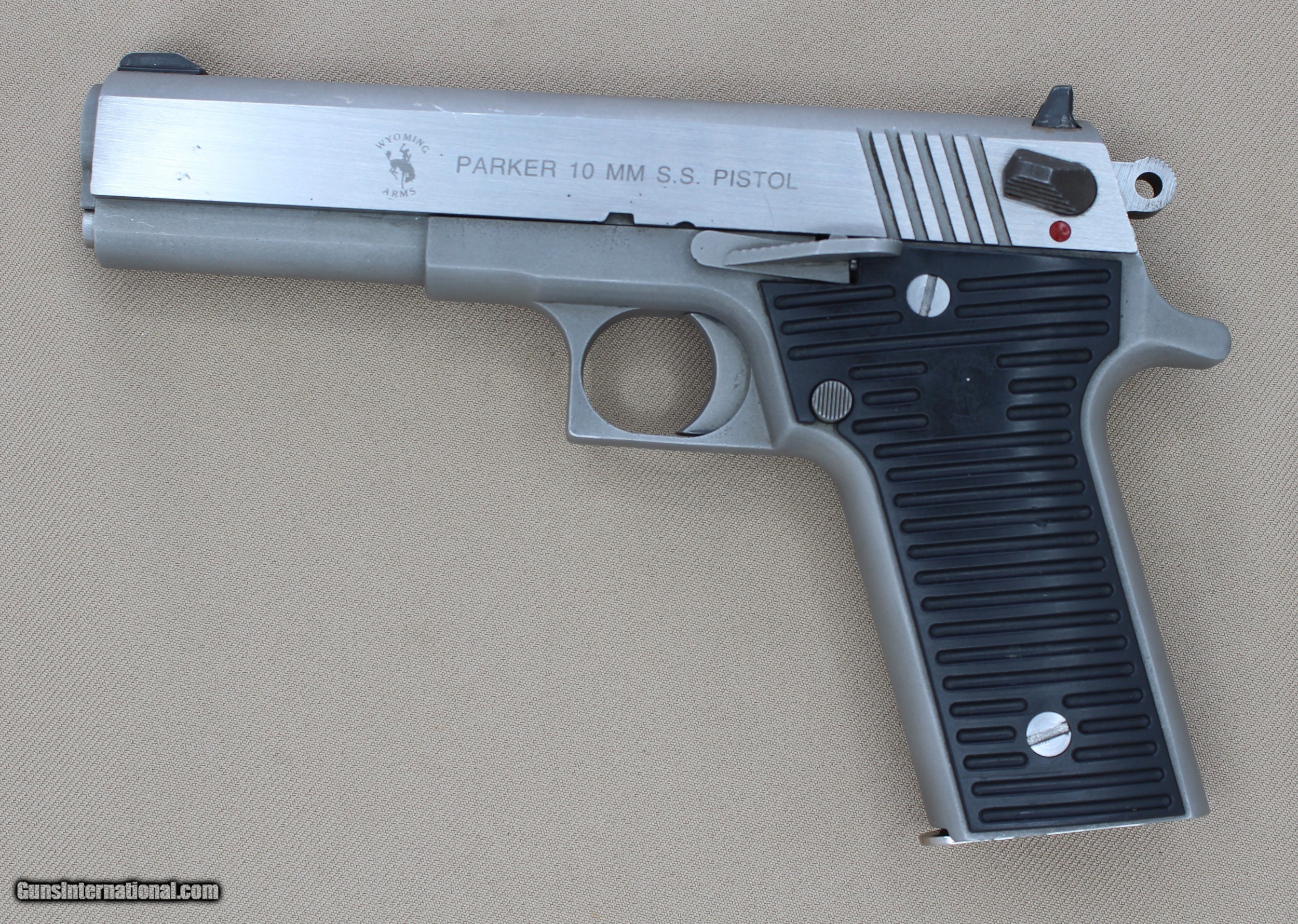 WYOMING ARMS PARKER 10mm PISTOL **SOLD**