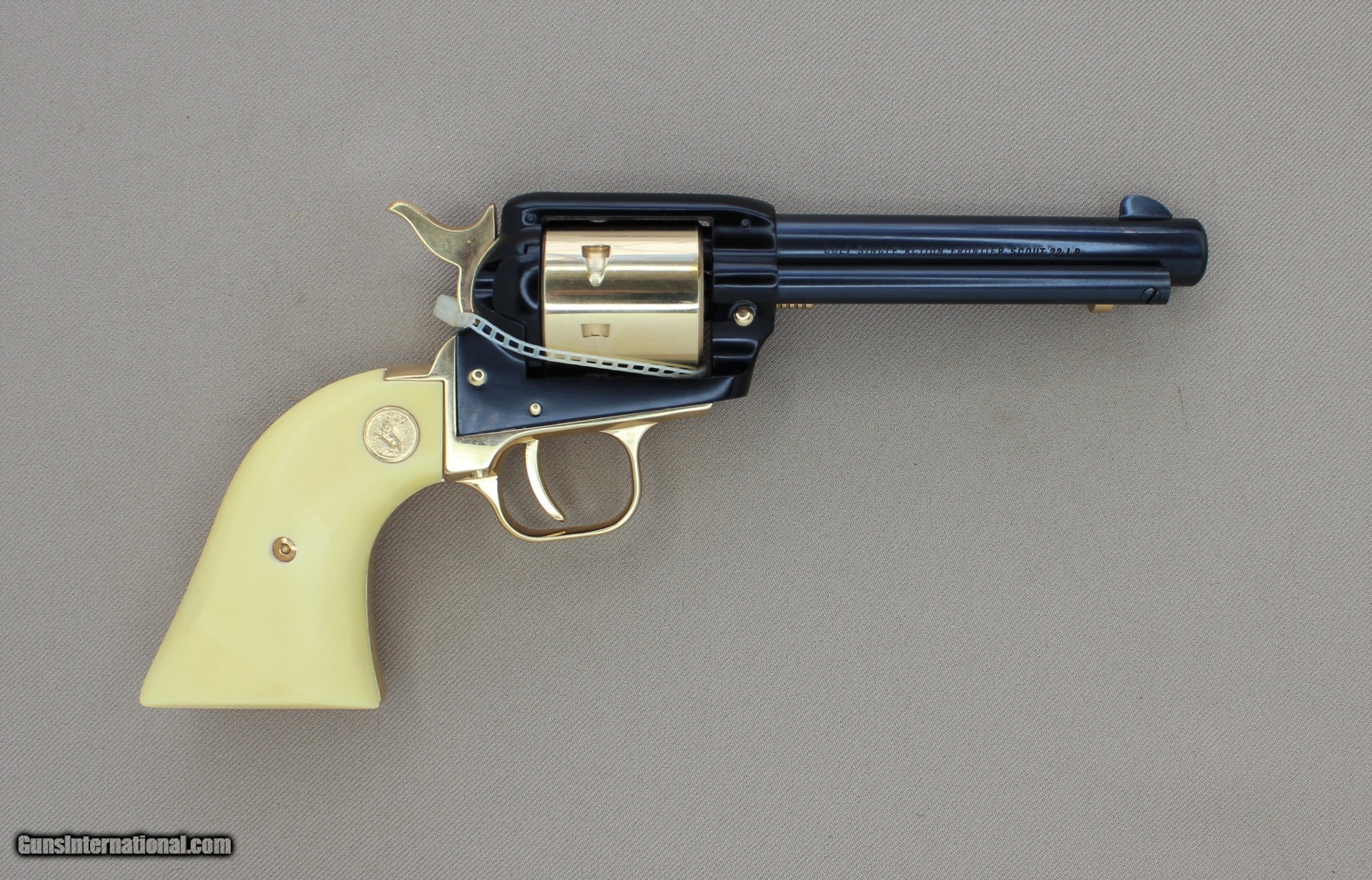COLT FRONTIER SCOUT "THE ALAMO" COMMEMORATIVE .22 LR IN CASE **UNFIRED**