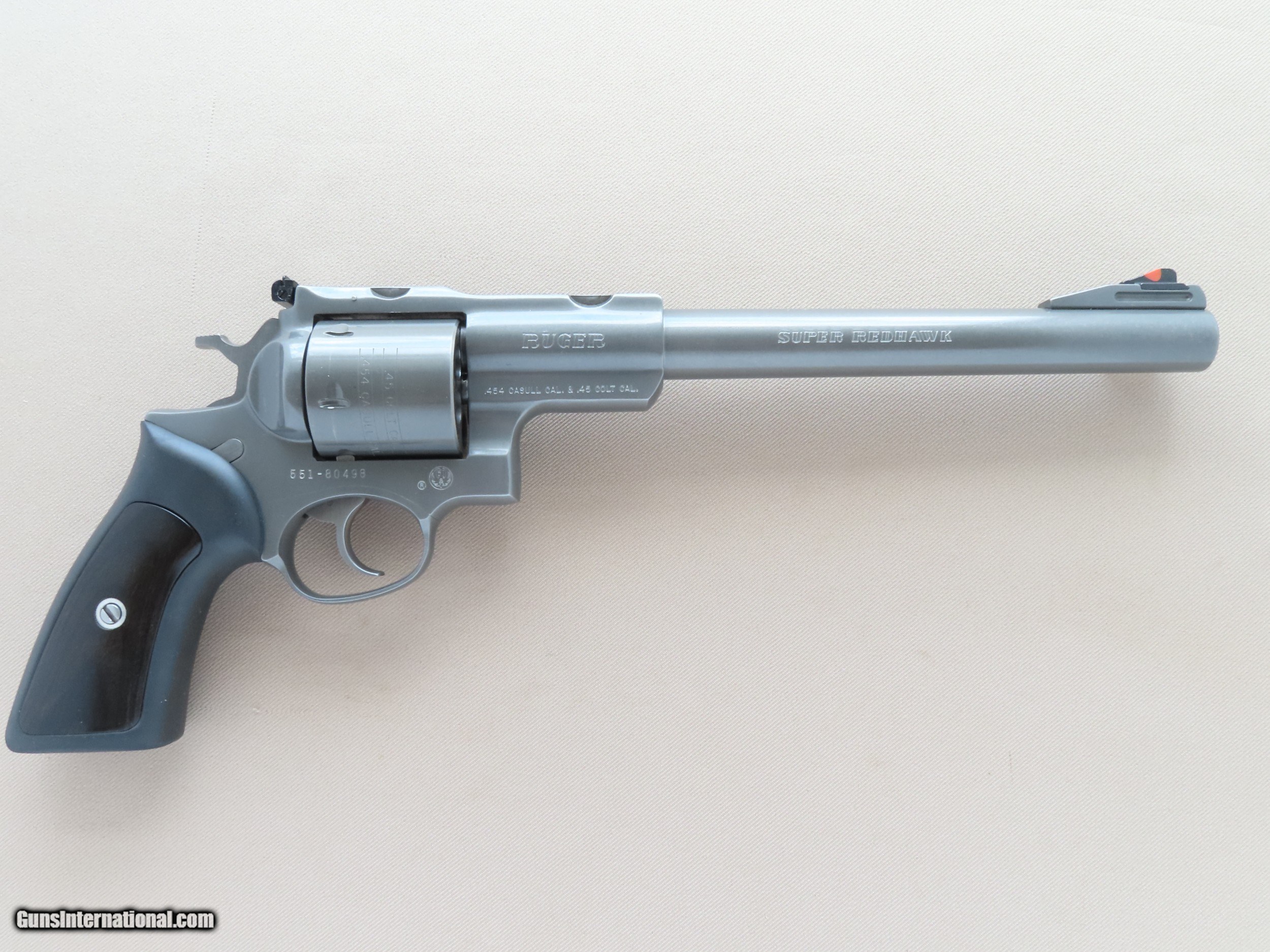 2001 Vintage Ruger Super Redhawk .454 Casull Revolver w/ Original Box ...
