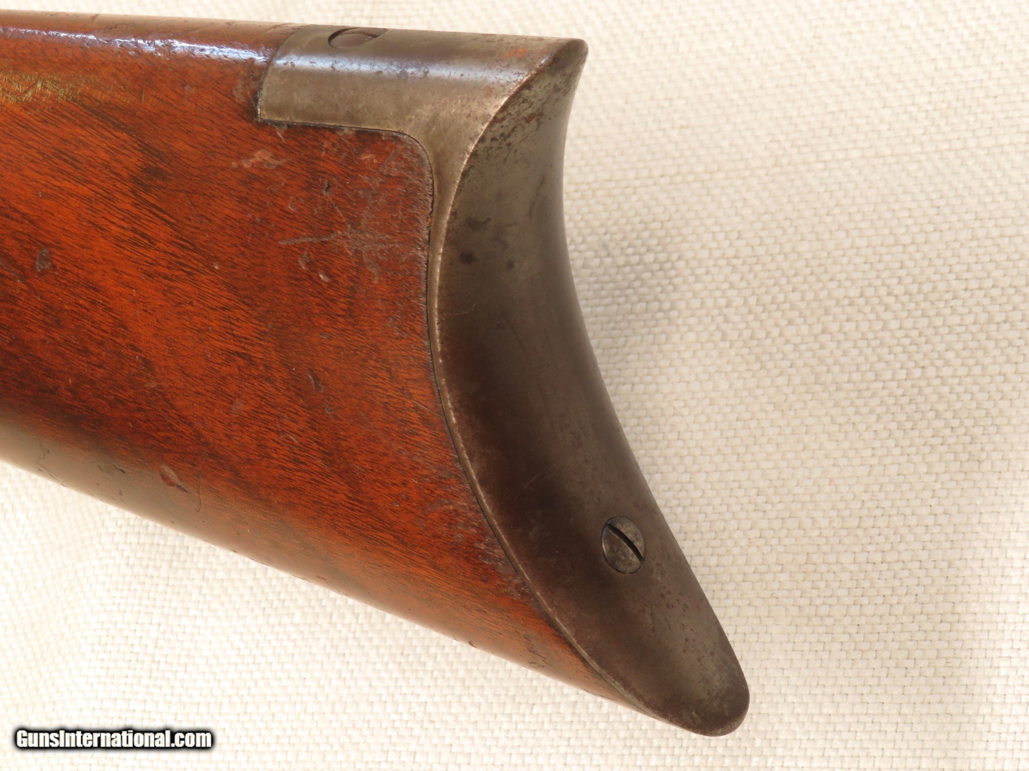 Marlin Model 1893 Rifle, "V. KINDLER" Stamped, Cal. .38-55, 26 Inch ...