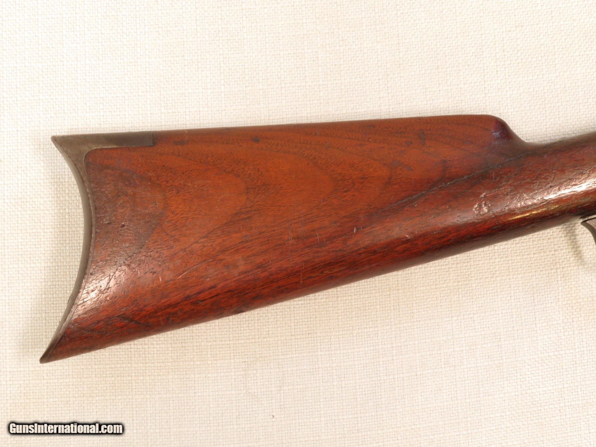 Marlin Model 1893 Rifle, "V. KINDLER" Stamped, Cal. .38-55, 26 Inch ...