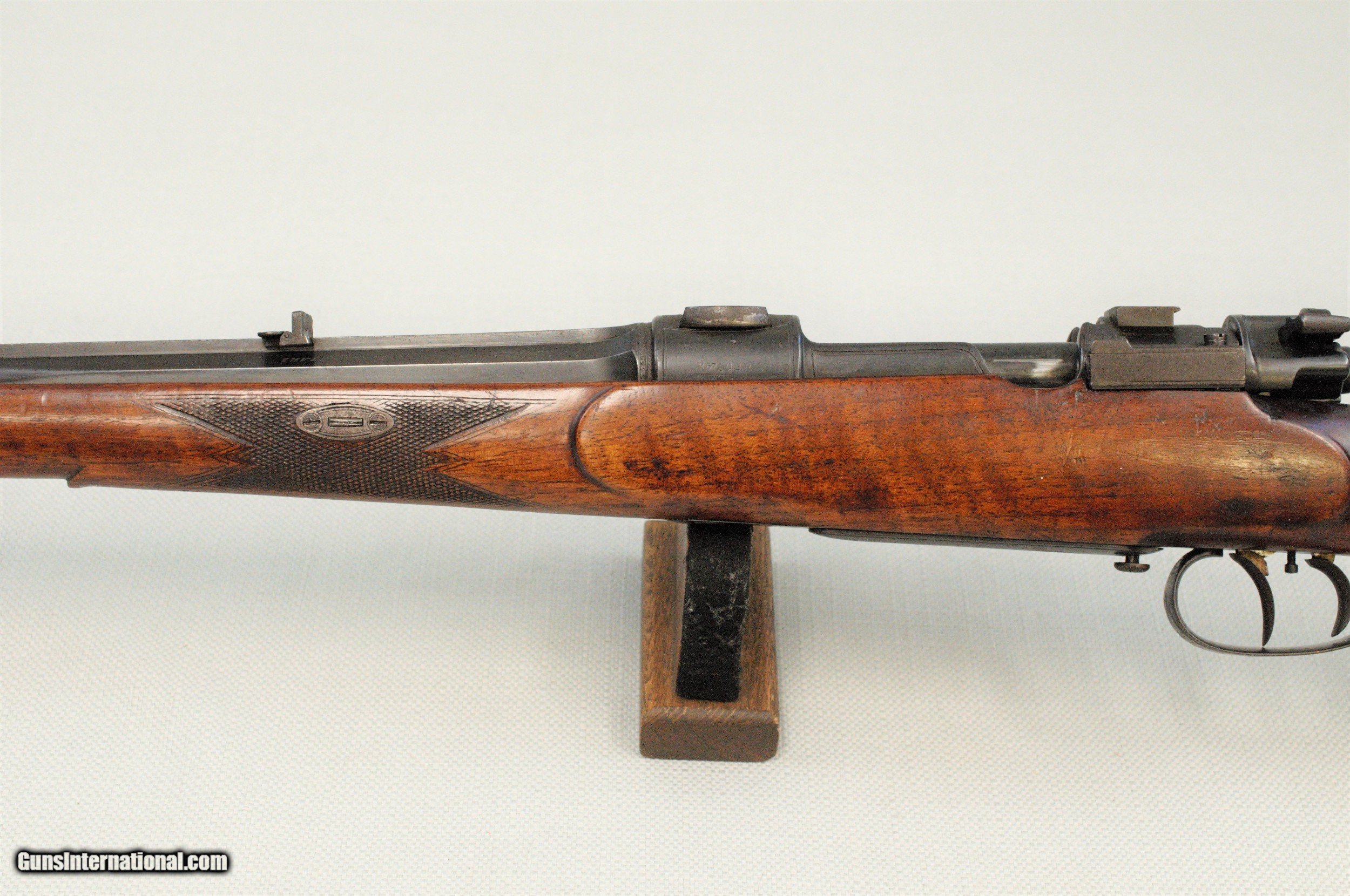 Friedrich Wilhelm Kessler Custom 1898 Action Mannlicher Stock Rifle ...