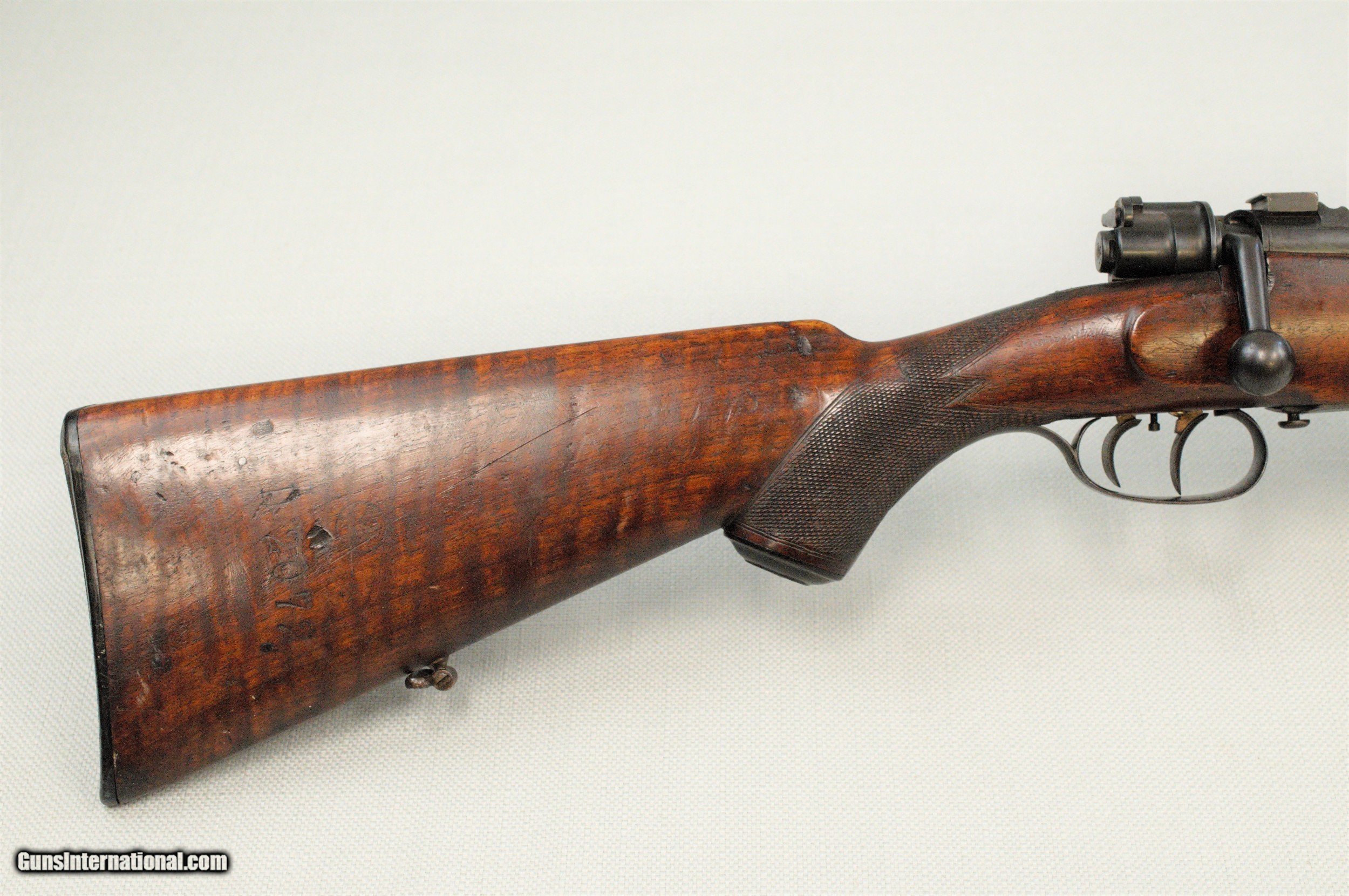 Friedrich Wilhelm Kessler Custom 1898 Action Mannlicher Stock Rifle ...