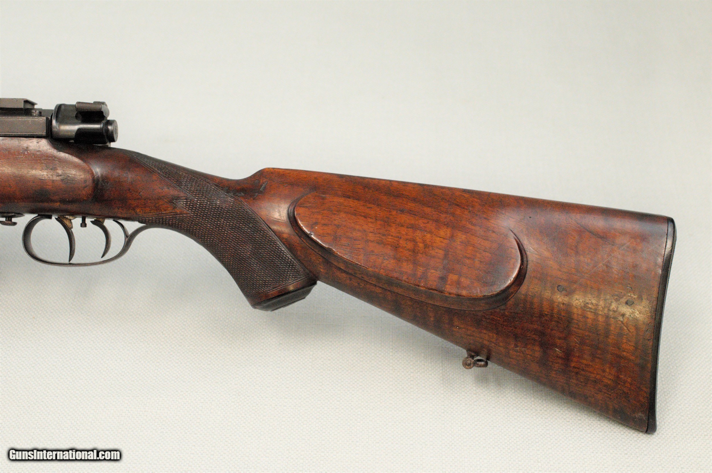Friedrich Wilhelm Kessler Custom 1898 Action Mannlicher Stock Rifle ...
