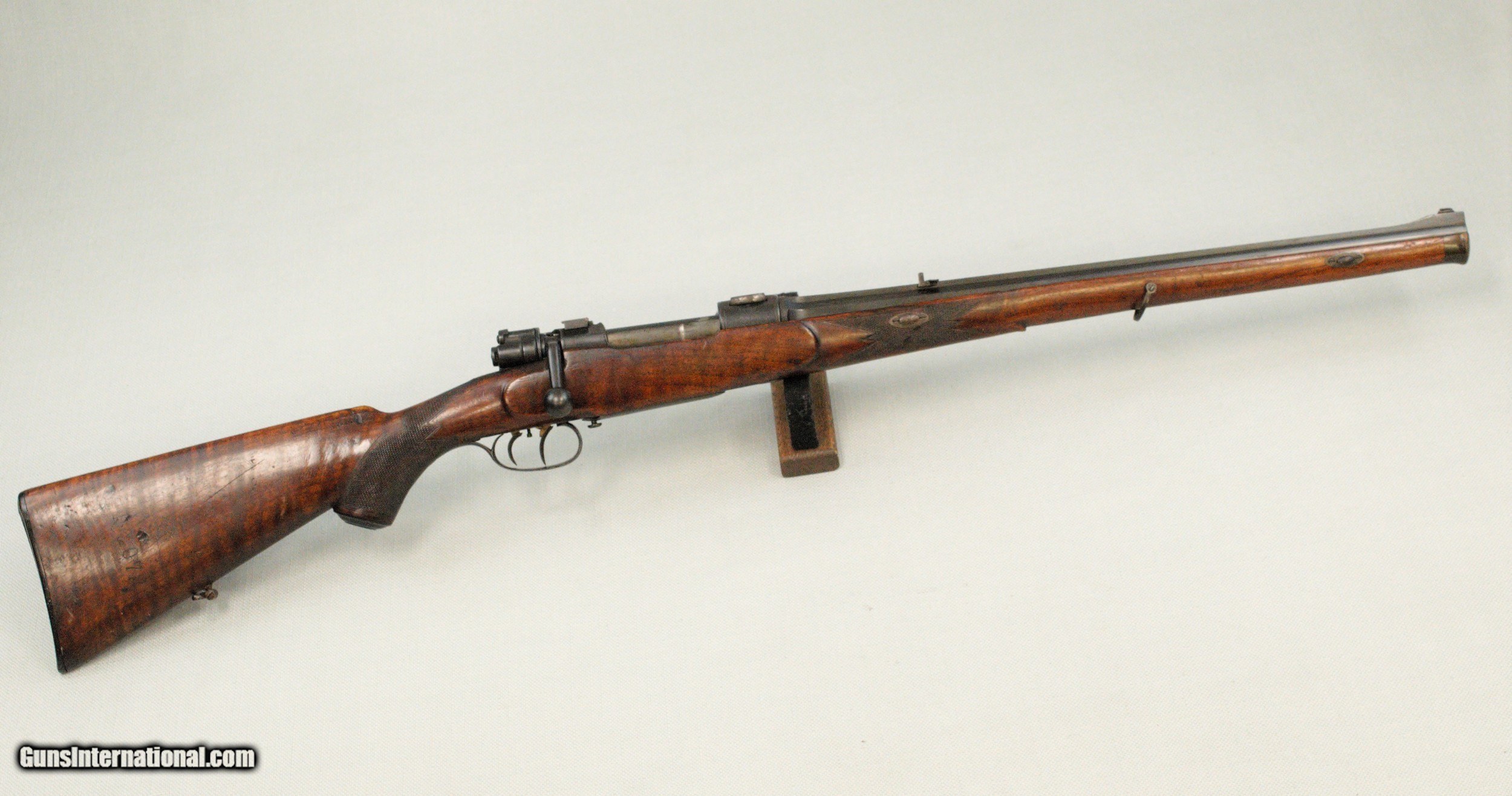 Friedrich Wilhelm Kessler Custom 1898 Action Mannlicher Stock Rifle ...