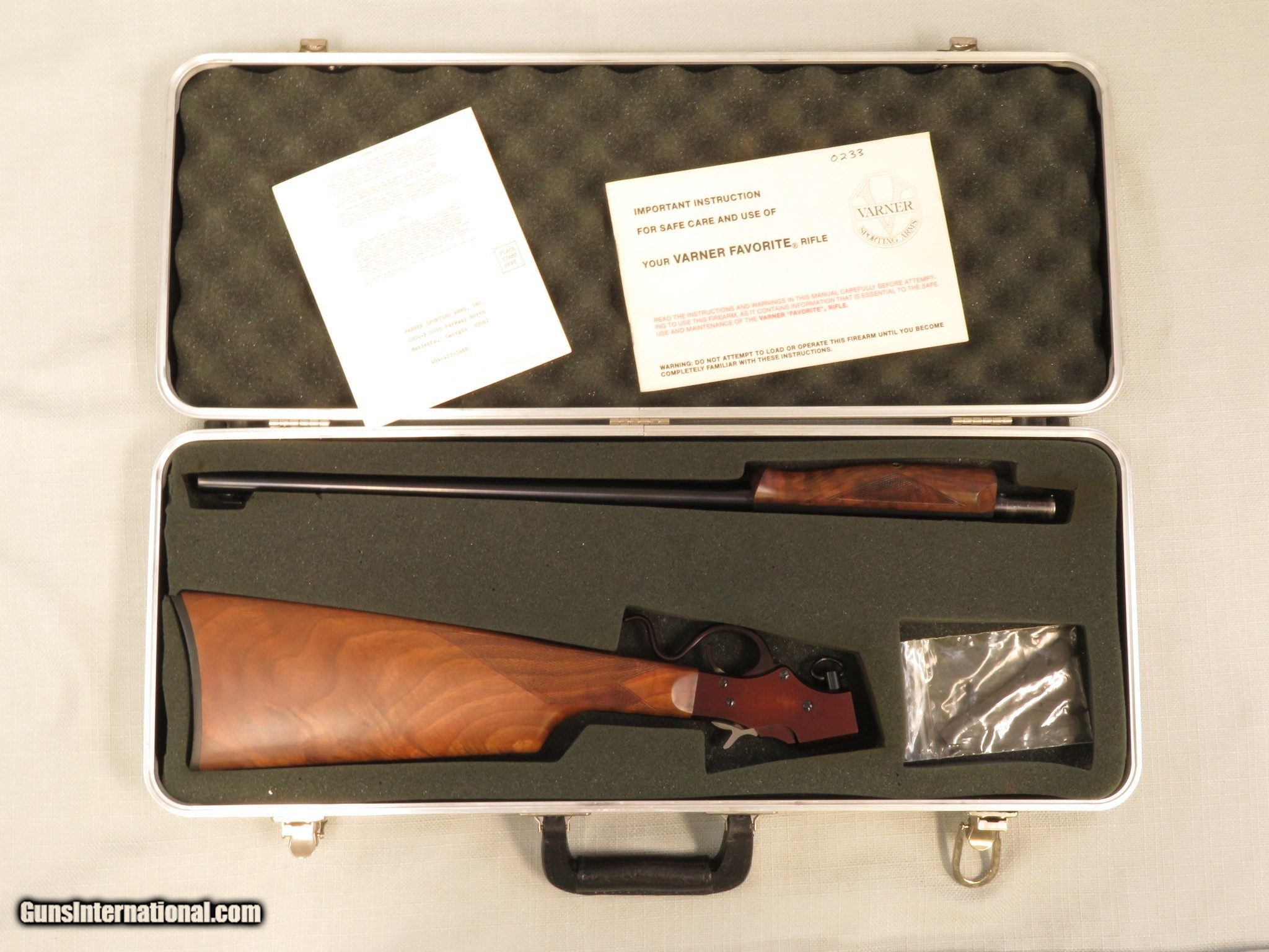 Varner Sporting Arms Favorite (Reproduction of Stevens Favorite), Cal ...