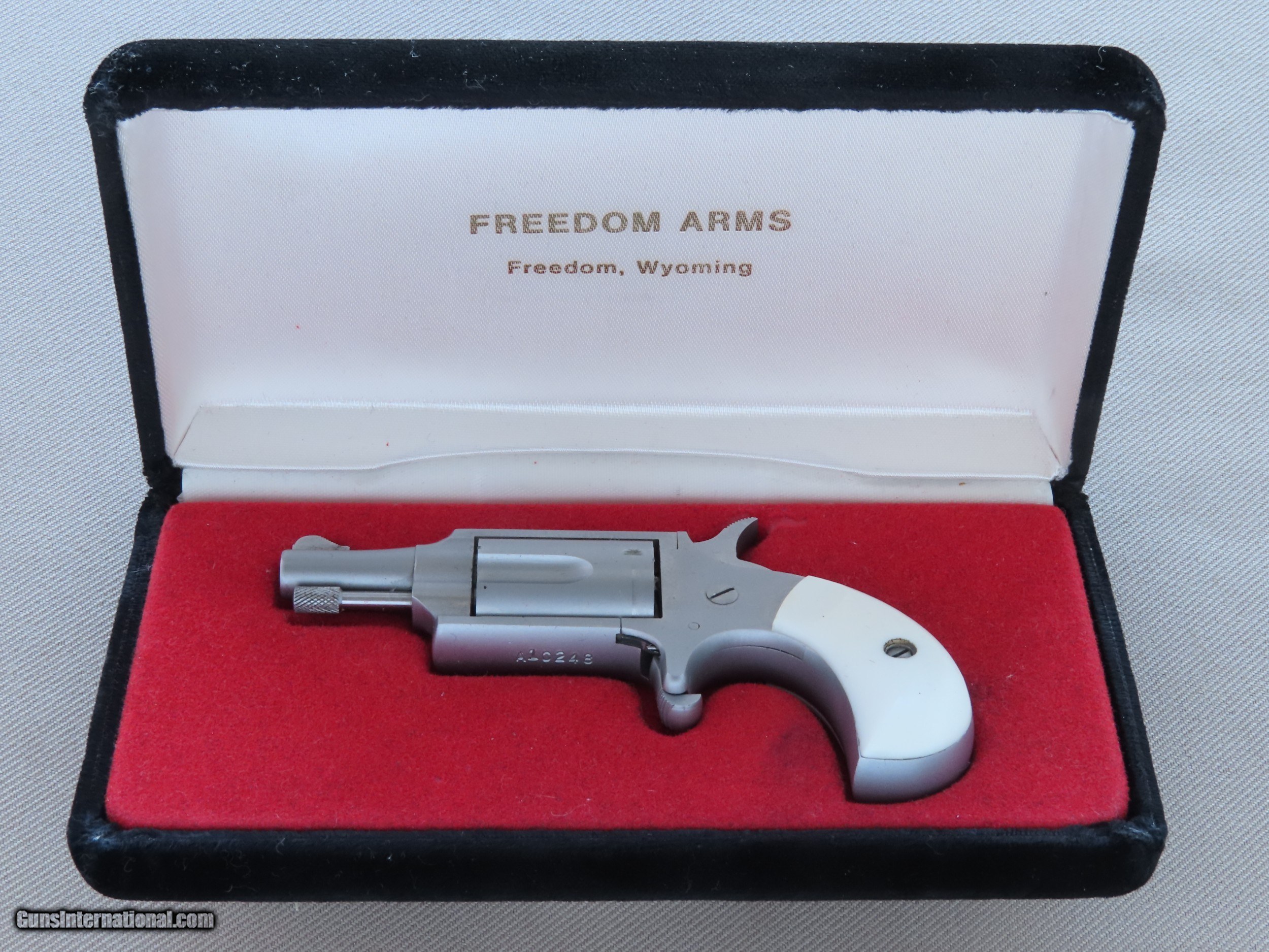 Vintage Freedom Arms Casull .22LR Mini Revolver w/ Hard Case, Belt ...