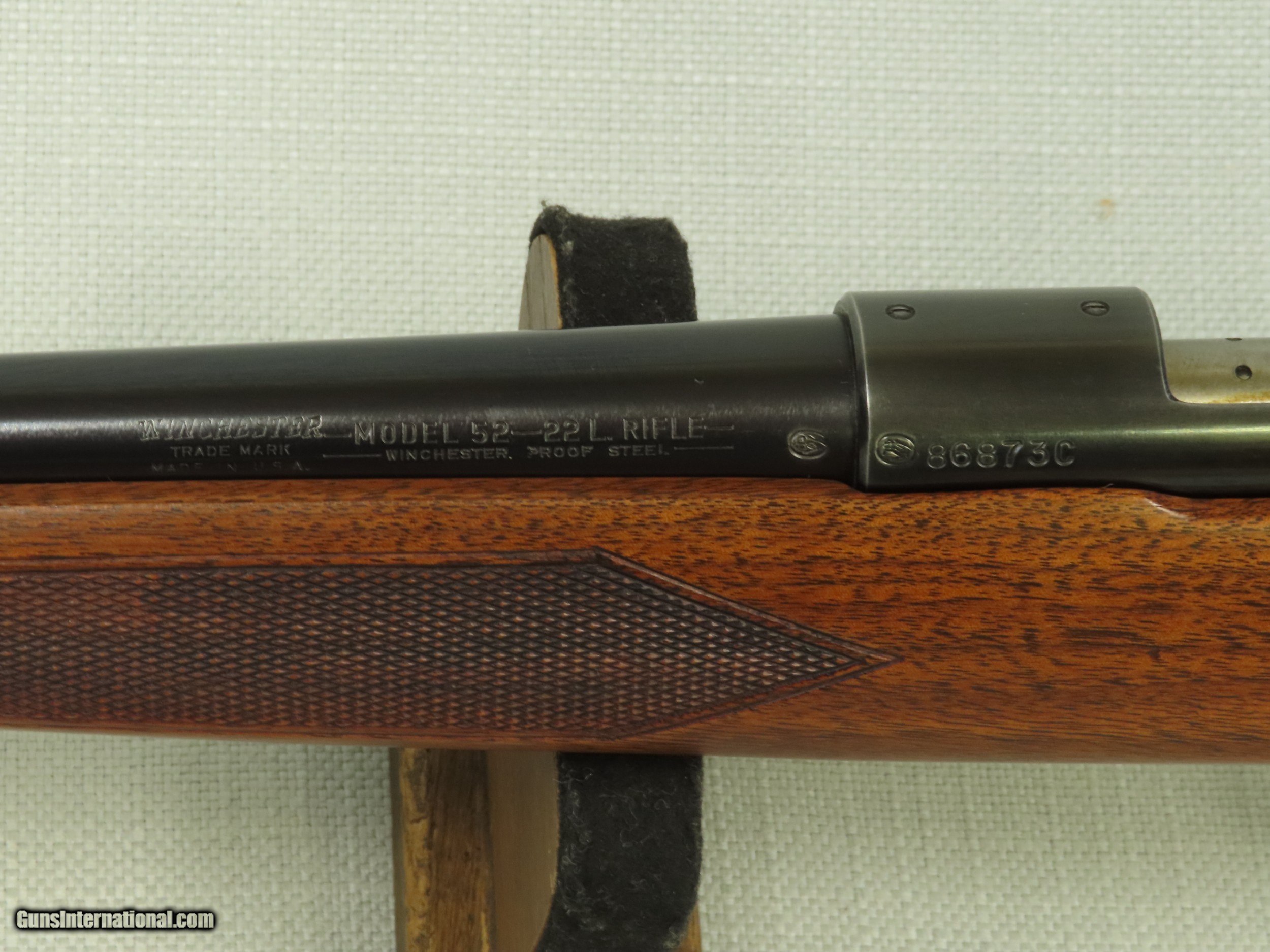 1956 Vintage Winchester Model 52C Sporter .22LR Rifle ** Winchester's ...