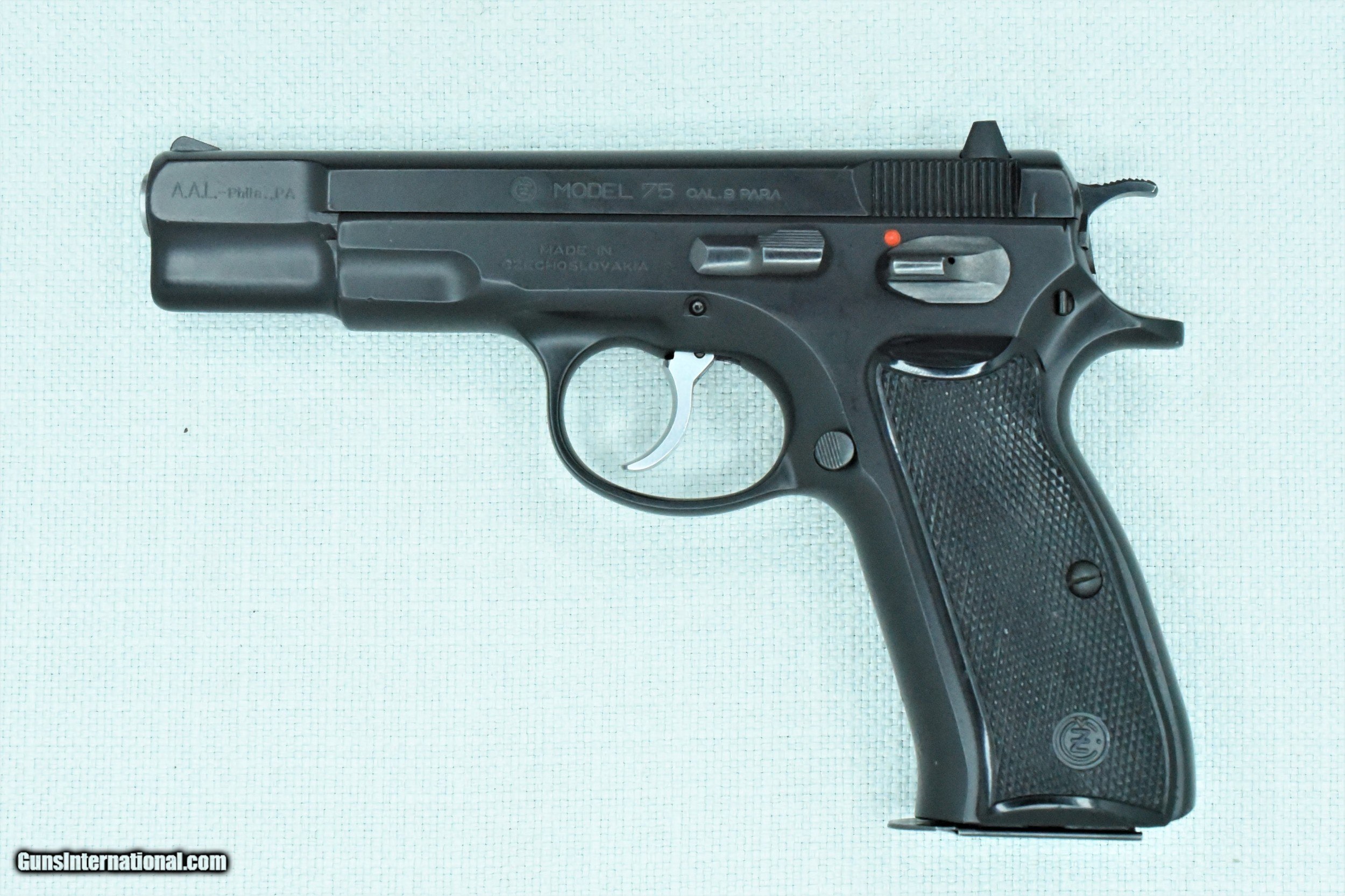 CZ Model 75 9mm Pre B **Mfg. 1991**