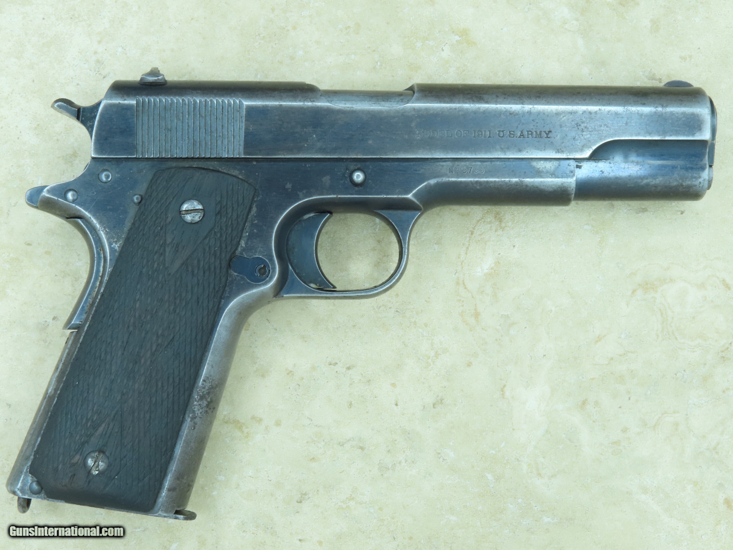 1912 Production U.S. Military Colt 1911 .45 ACP Pistol ** 100% Original ...