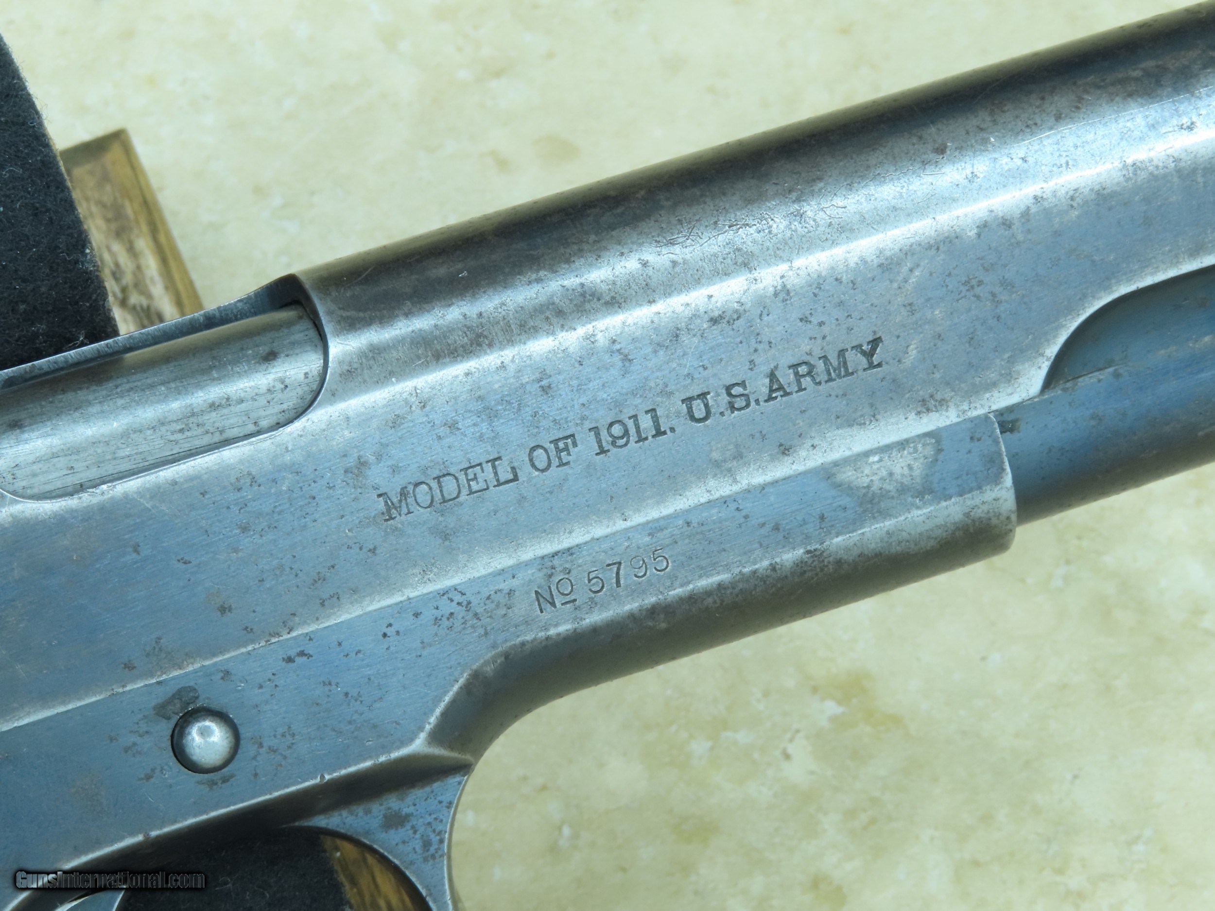 1912 Production U.S. Military Colt 1911 .45 ACP Pistol ** 100% Original ...
