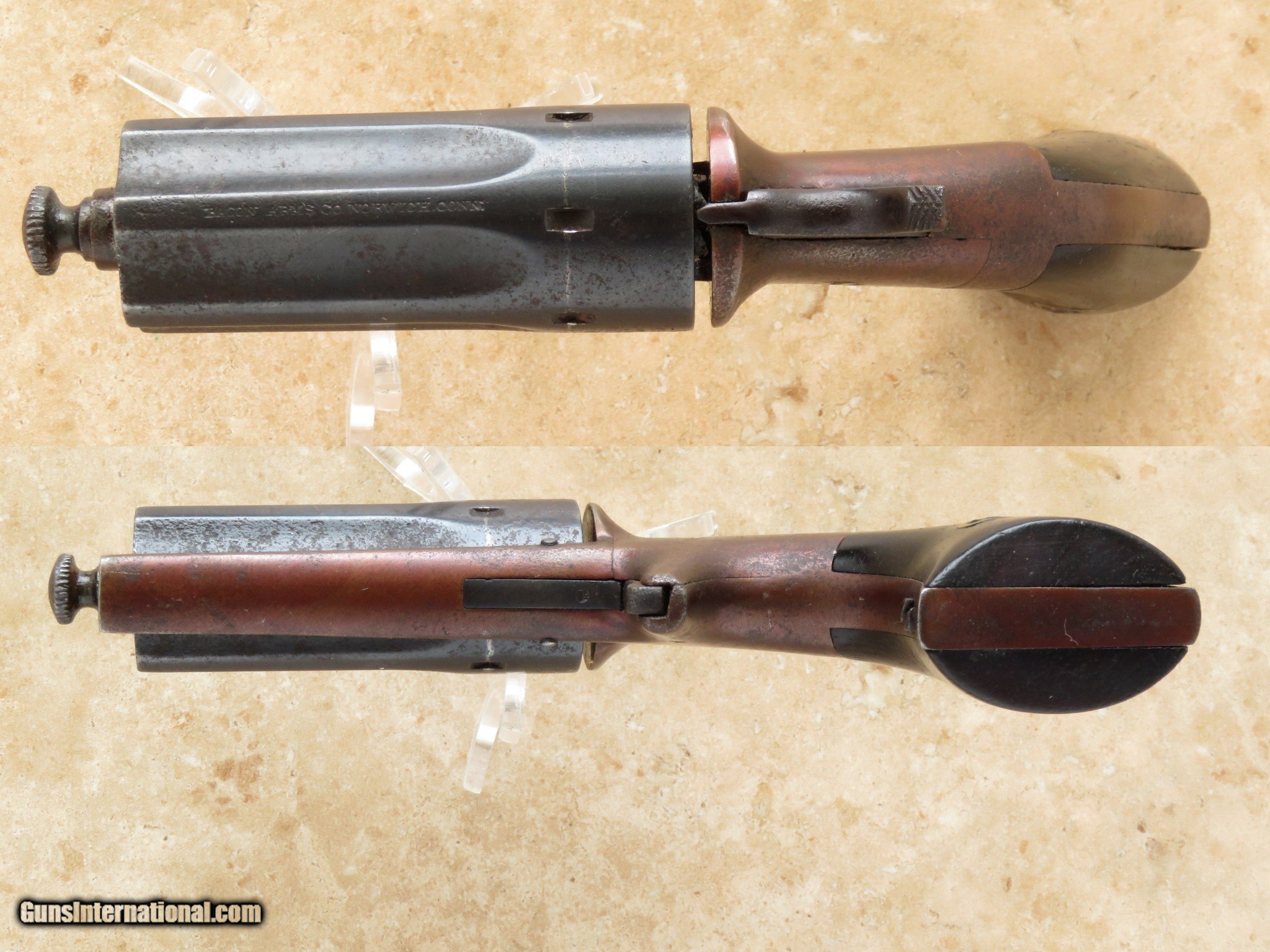 Bacon Arms Pepperbox, Cal. .22 RF, 1860's Vintage, #948 of 1,000 SOLD