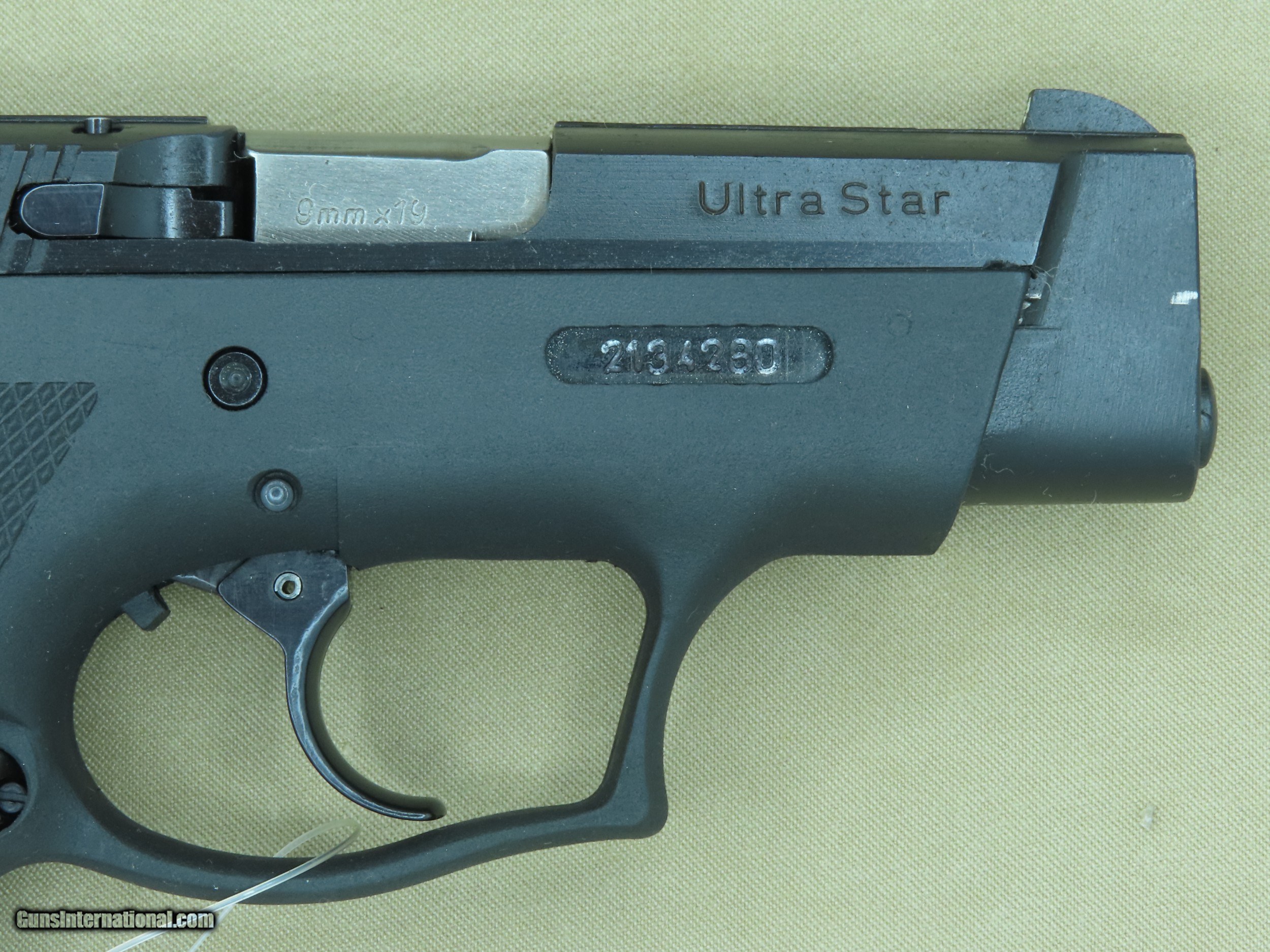 1990's Vintage Star Model Ultrastar 9mm Pistol w/ Original Box, Manuals ...