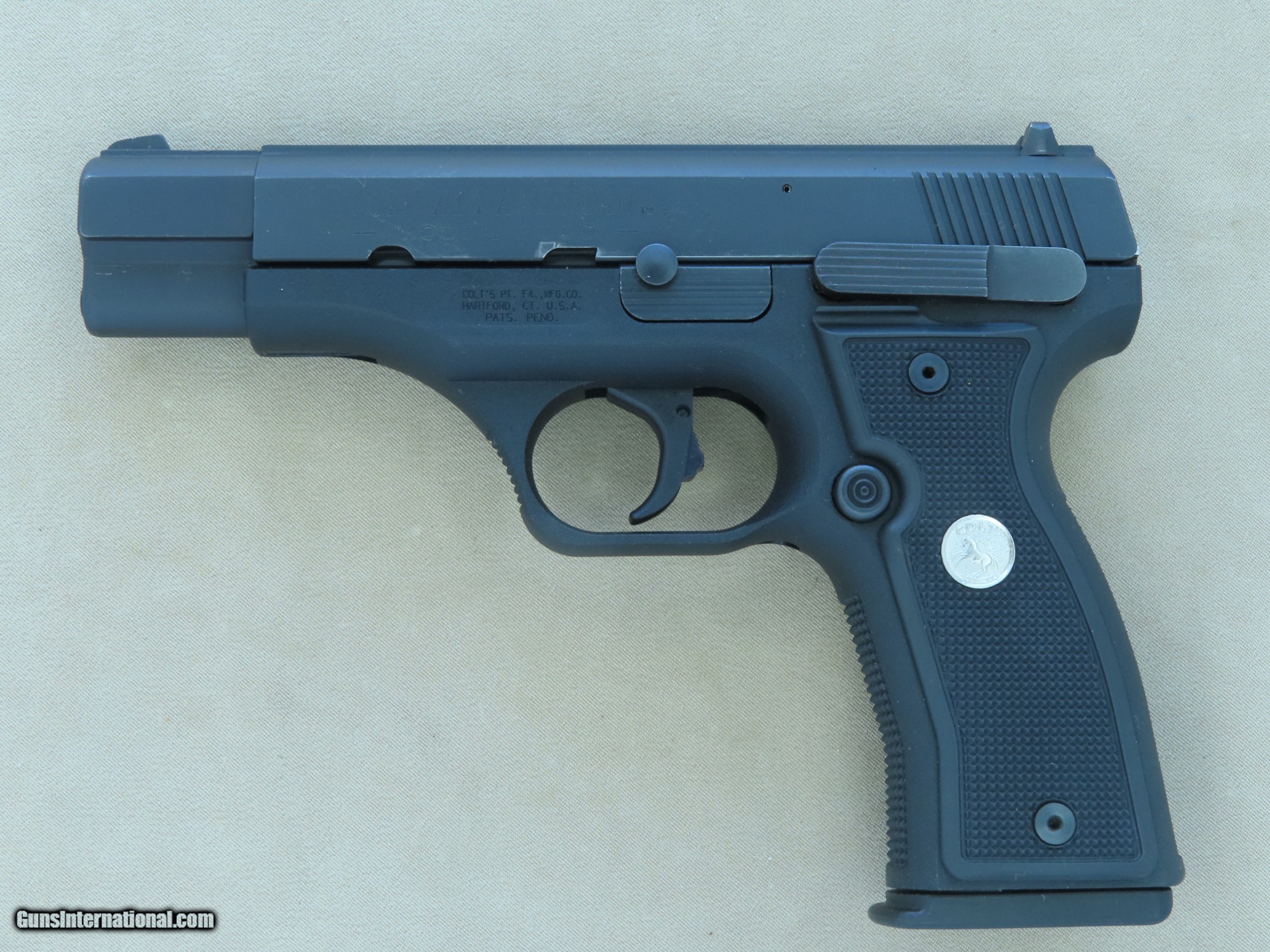 1993 Vintage Colt All-American Model 2000 9mm DAO Semi-Auto Pistol w/ 2 ...
