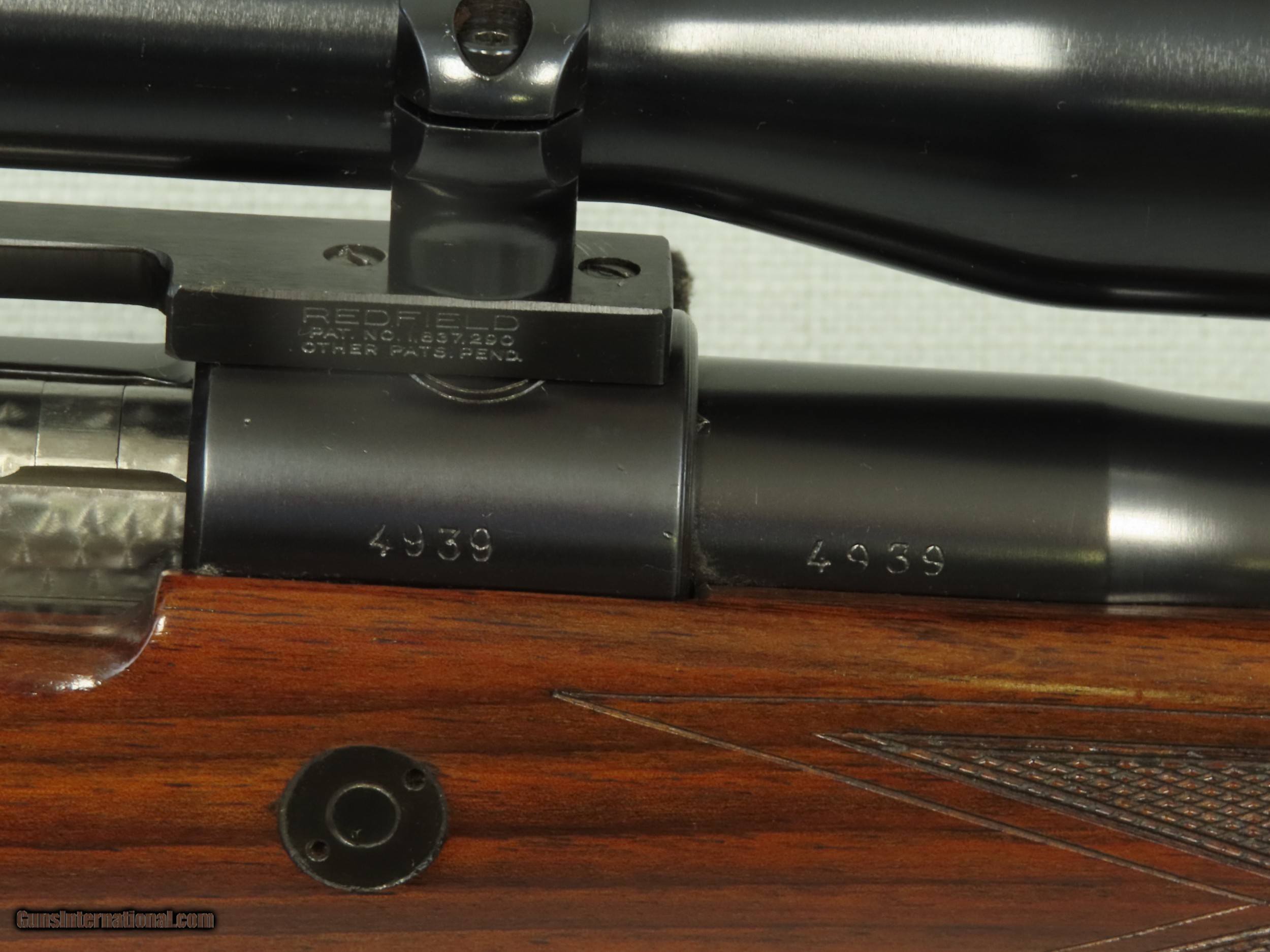 Vintage Belgian FN Mauser Supreme Rifle in .270 Winchester w/ Period ...