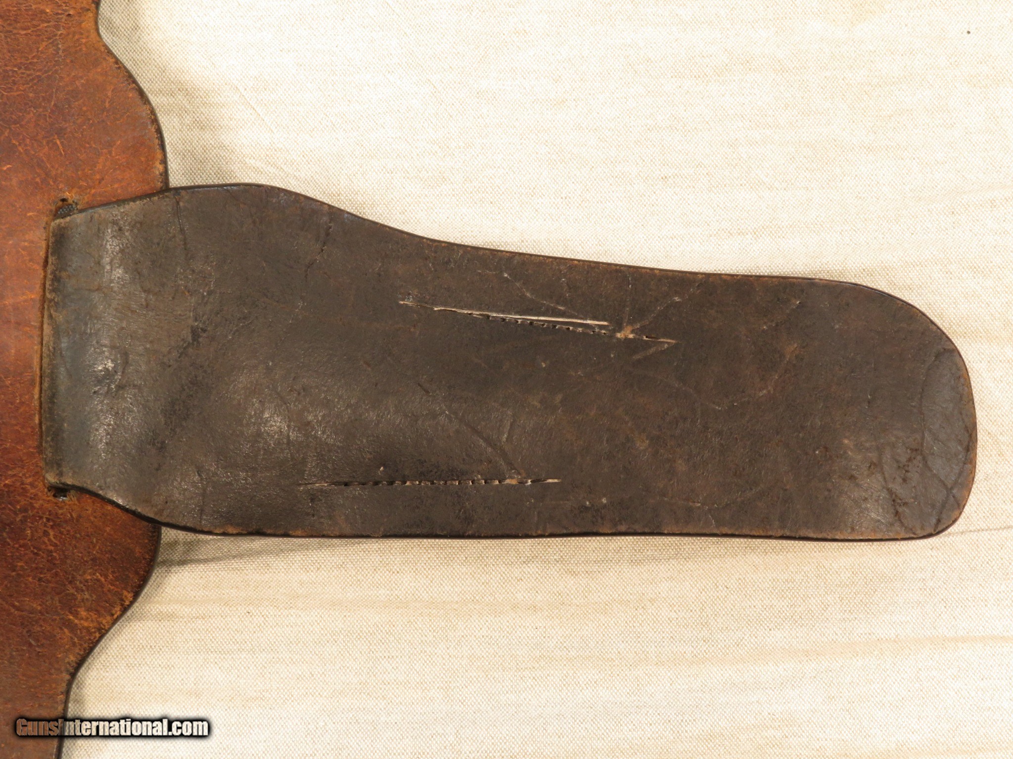 1919-1950 Vintage H. H. Heiser Belt and Holster Rig, Black Leather and ...