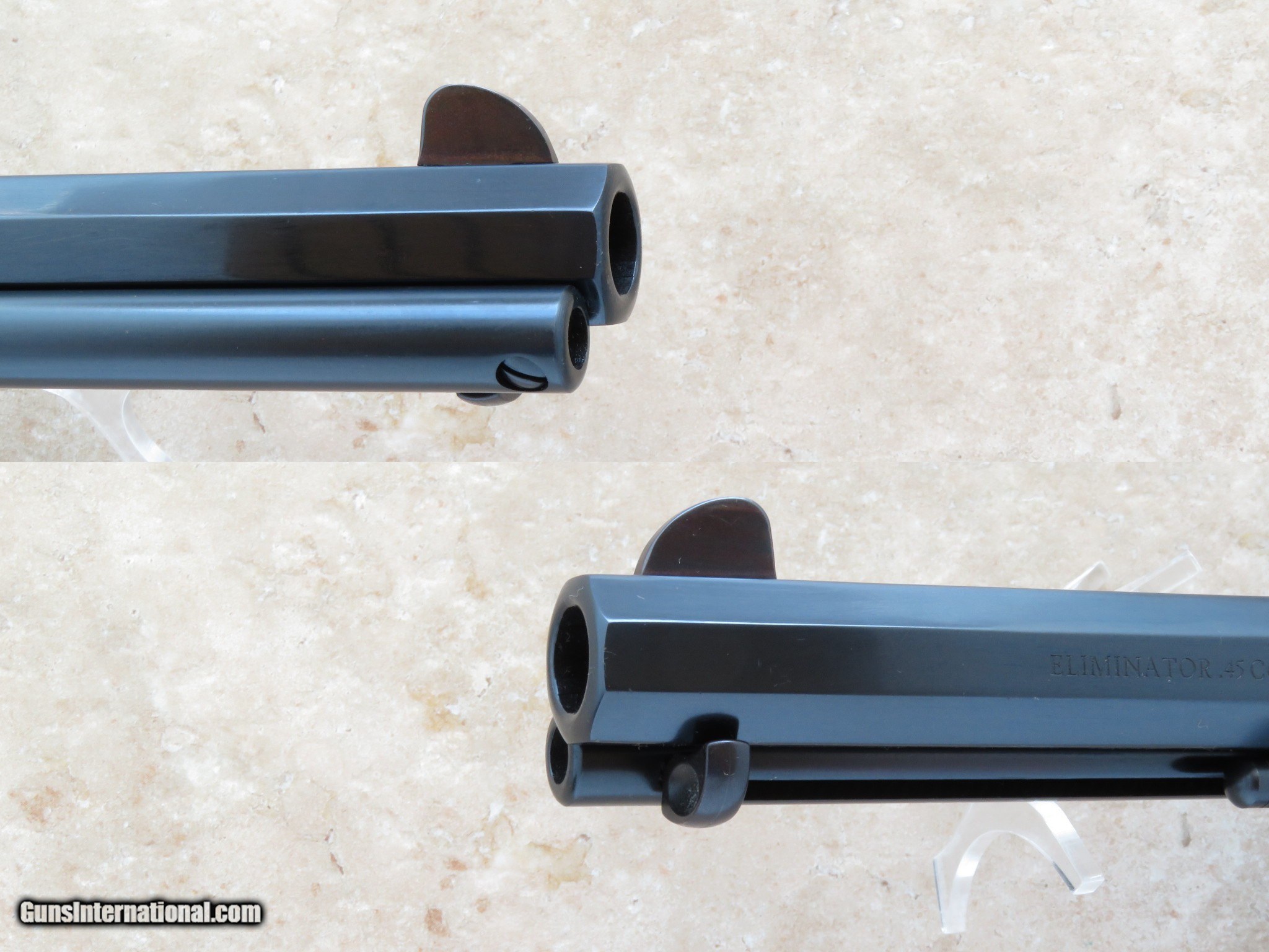 Cimarron Single Action "Eliminator", Cal. .45 LC, 4 3/4 Inch Octagon ...