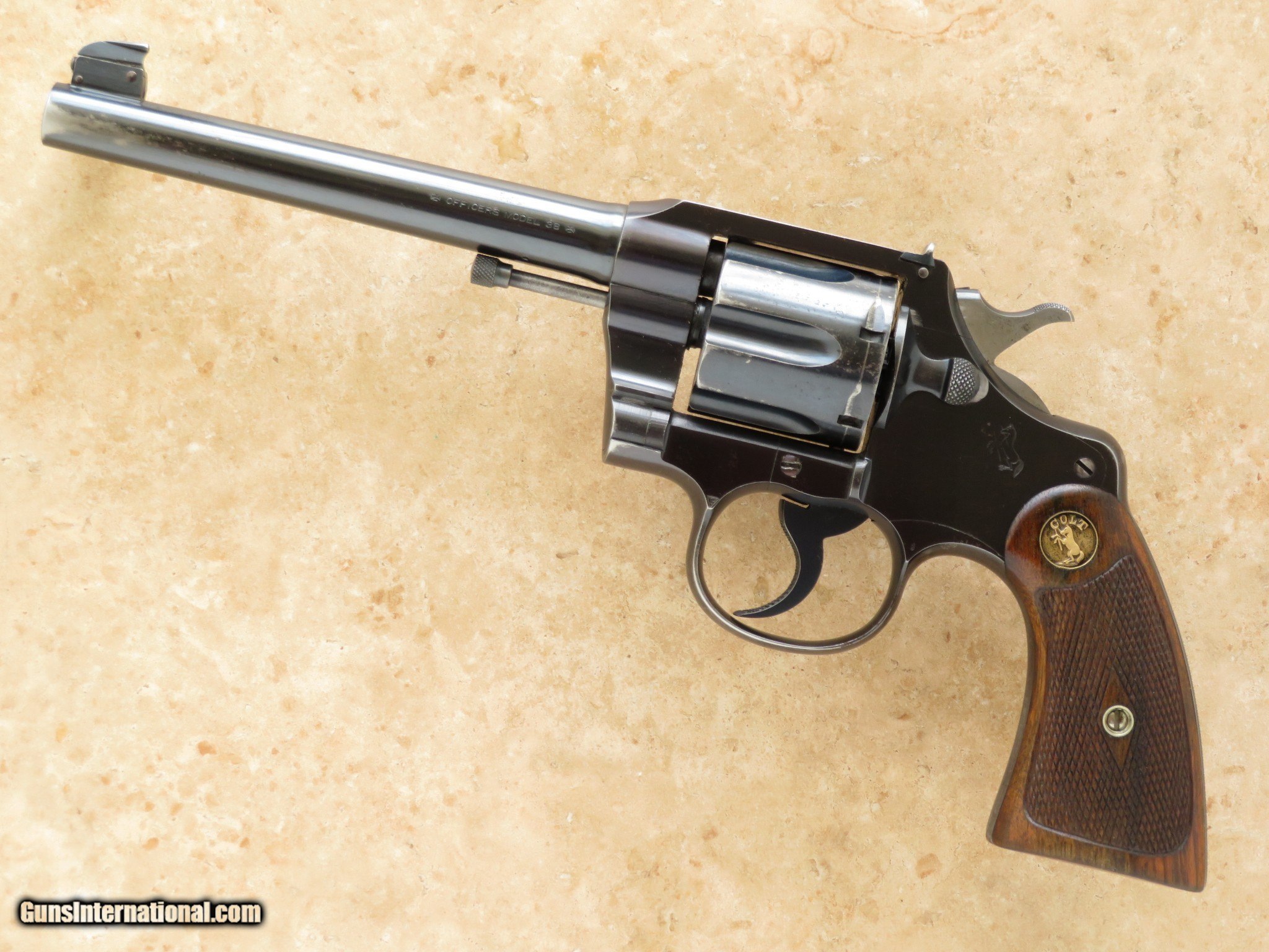 Colt Officers Model, Cal. .38 Special, 1913 Vintage Target Revolver