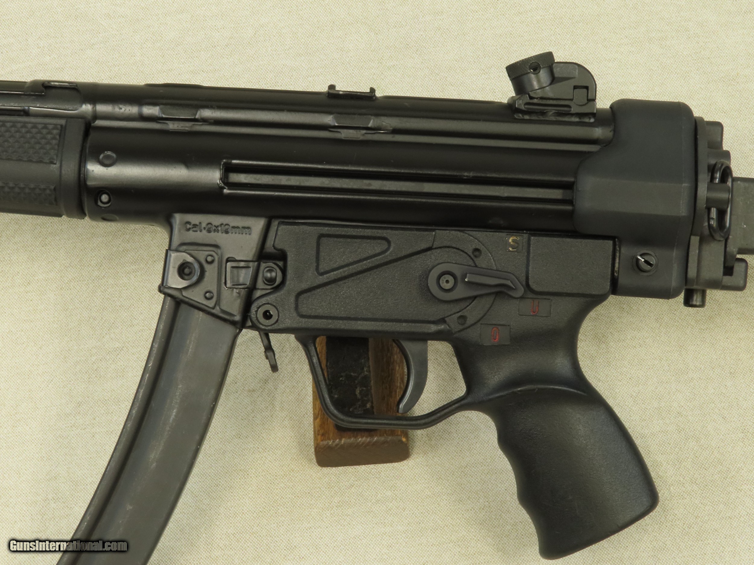 Zenith Firearms Model MKE2-5RS 9mm Pistol w/ Folding GHW Tailhook Brace ...