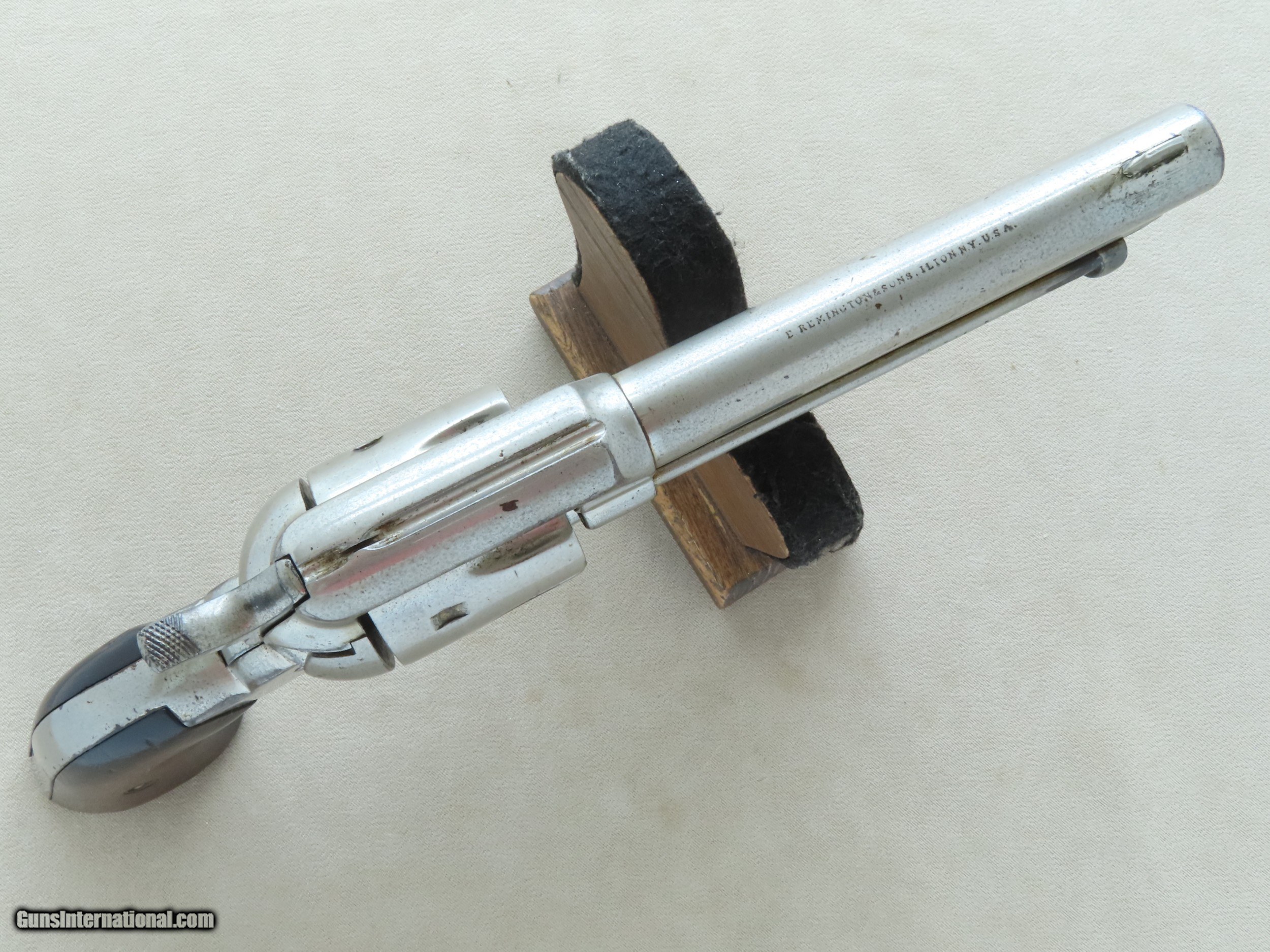 1880's Antique Remington Model 1875 Single Action Army Revolver in .44 ...