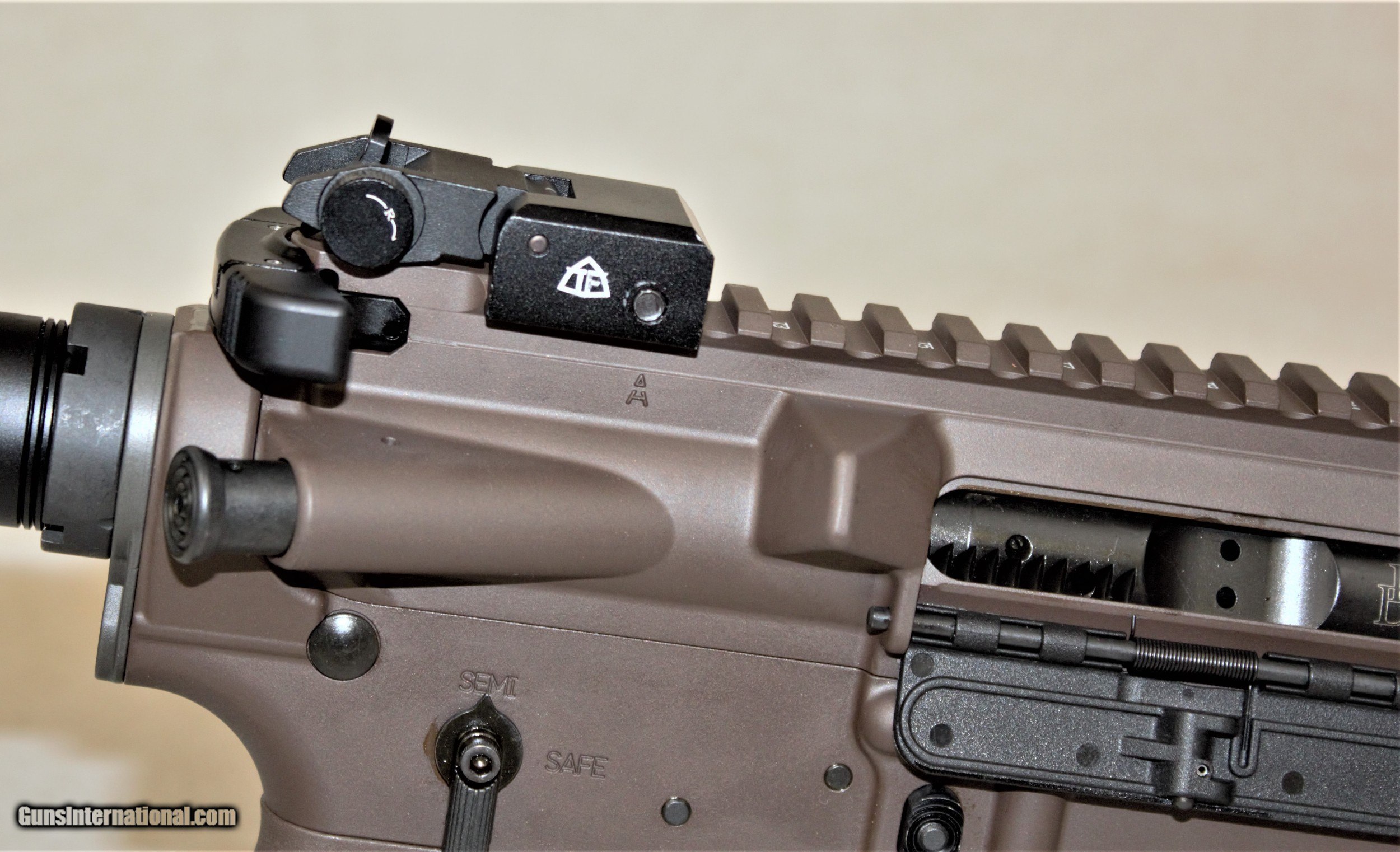 Daniel Defense DDM4 V7P chambered in 5.56mm w/ 10.3" Barrel ** Flip-Up ...