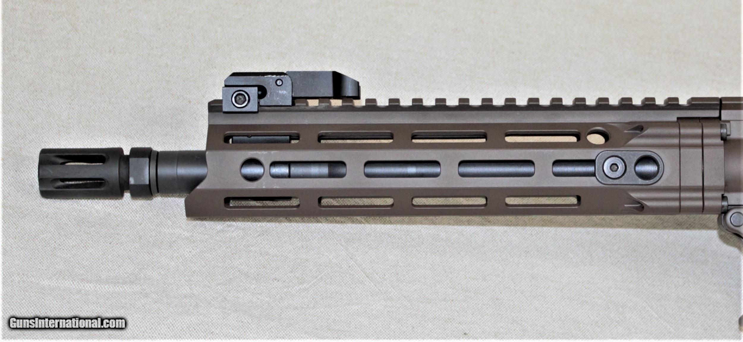 Daniel Defense DDM4 V7P chambered in 5.56mm w/ 10.3" Barrel ** Flip-Up ...