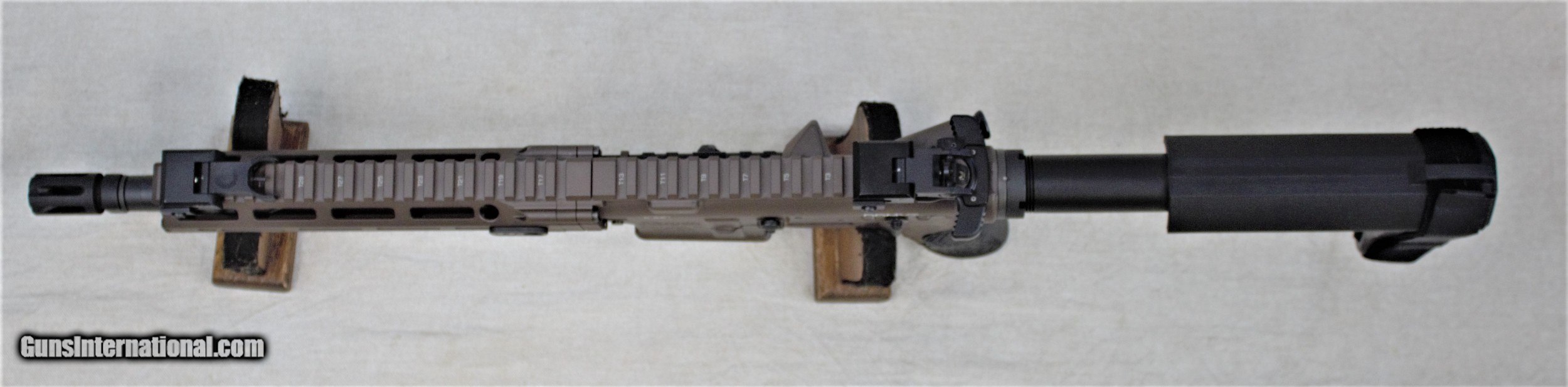 Daniel Defense DDM4 V7P chambered in 5.56mm w/ 10.3" Barrel ** Flip-Up ...
