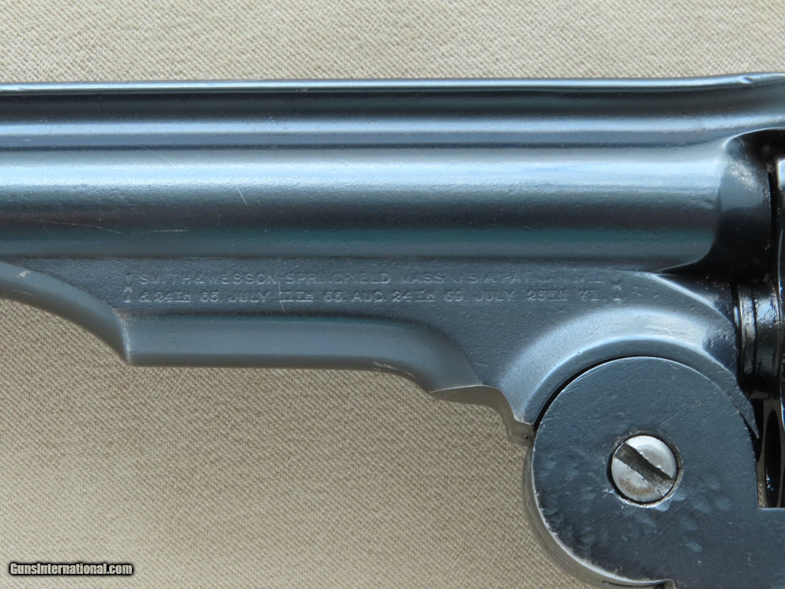 1875 U.S. Military Smith & Wesson 1st Model Schofield .45 S&W Single Action Revolver ** Serial ...