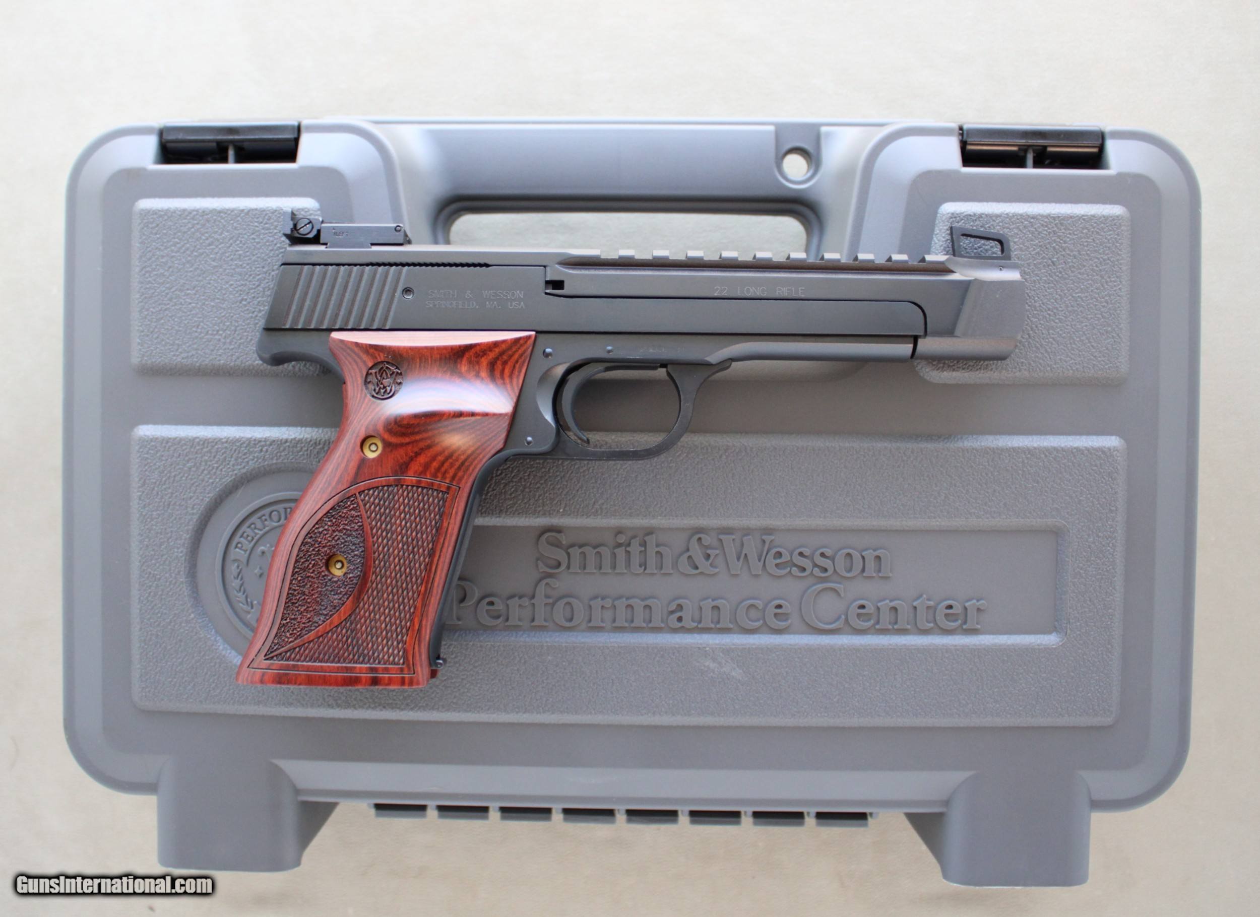 Smith & Wesson Model 41 Performance Center Chambered in .22LR w/ 5.5 ...