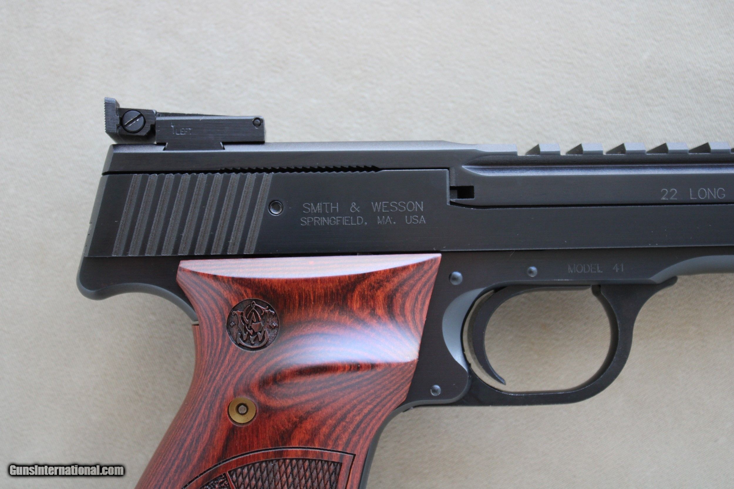 Smith & Wesson Model 41 Performance Center Chambered in .22LR w/ 5.5 ...