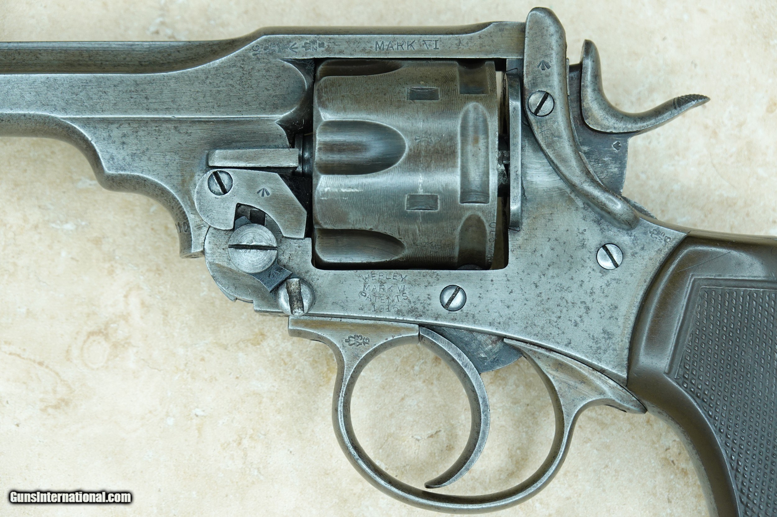 WW1 British Military 1916 Webley Mk.VI Revolver in .45 ACP ** 100% ...