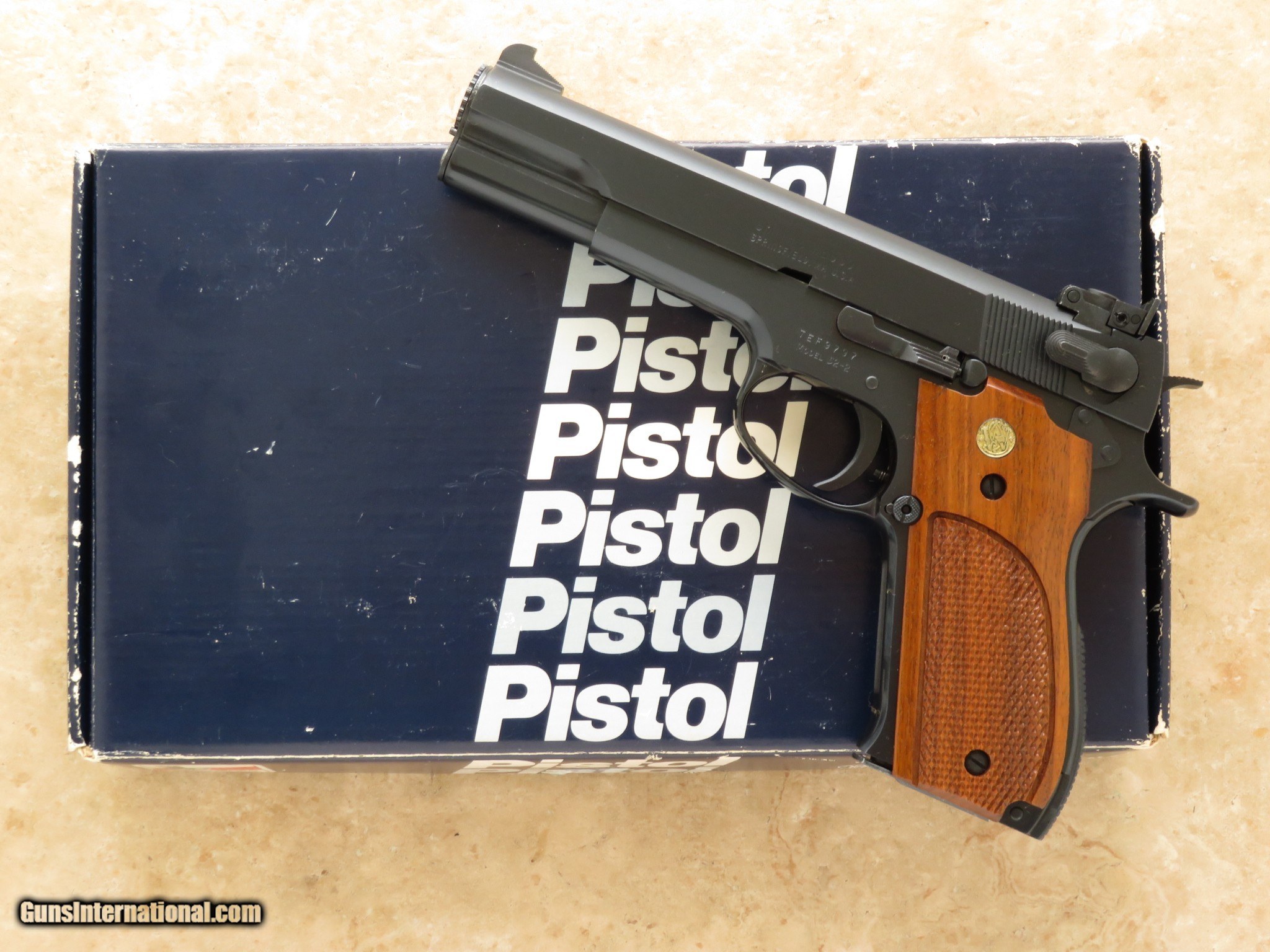 Smith & Wesson Model 52-2 Target Pistol, Cal. 38 Special Wadcutter ...