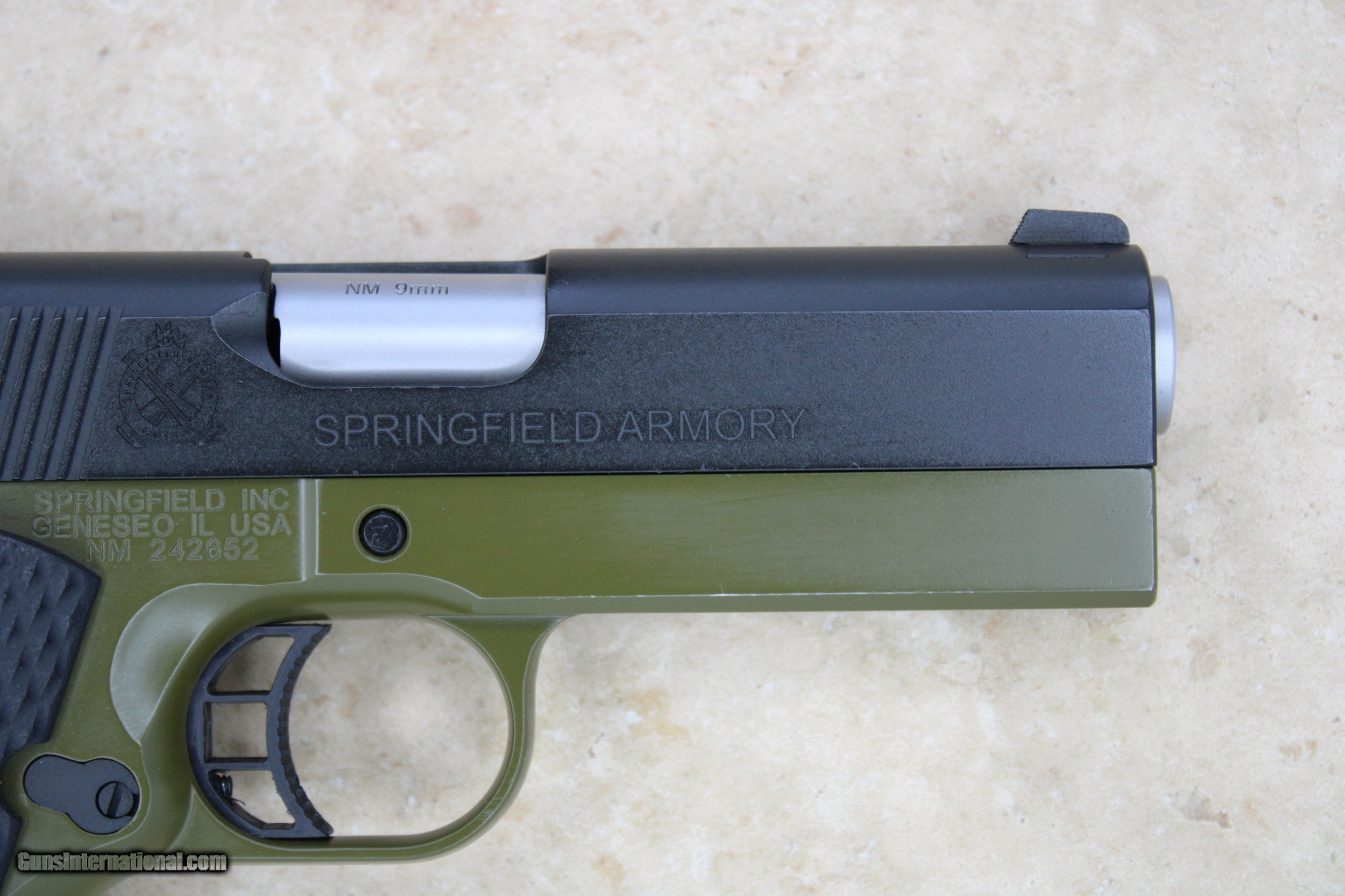 2016 Manufactured Springfield Armory Custom Shop 1911-A1 Carry Champion ...