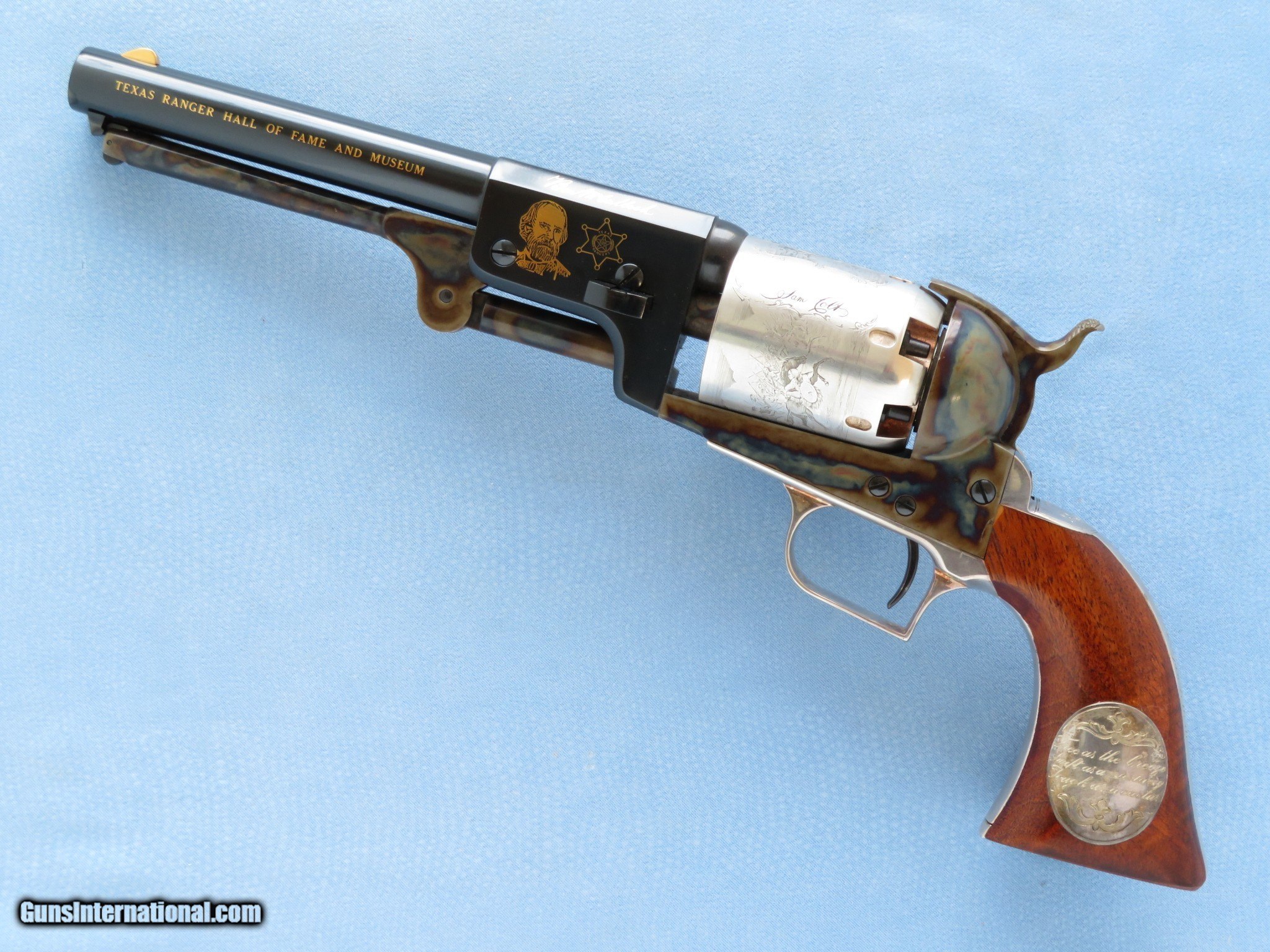 **SOLD** Colt First Model Dragoon, Texas Ranger Commemorative, Cal. .44 ...