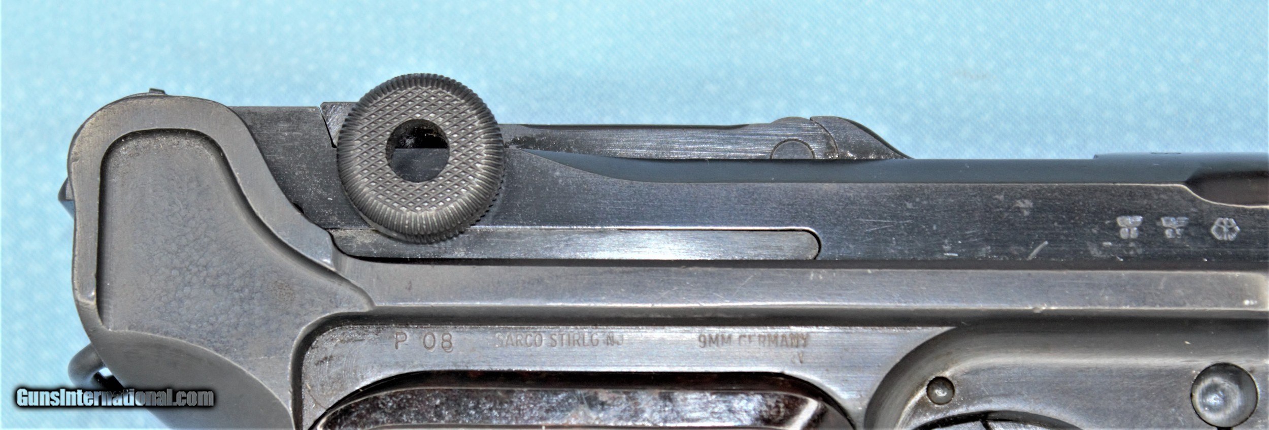 MAUSER P08 LUGER 1938 S/42 9MM GERMAN WW2 RUSSIAN CAPTURE **NICE** VOPO ...
