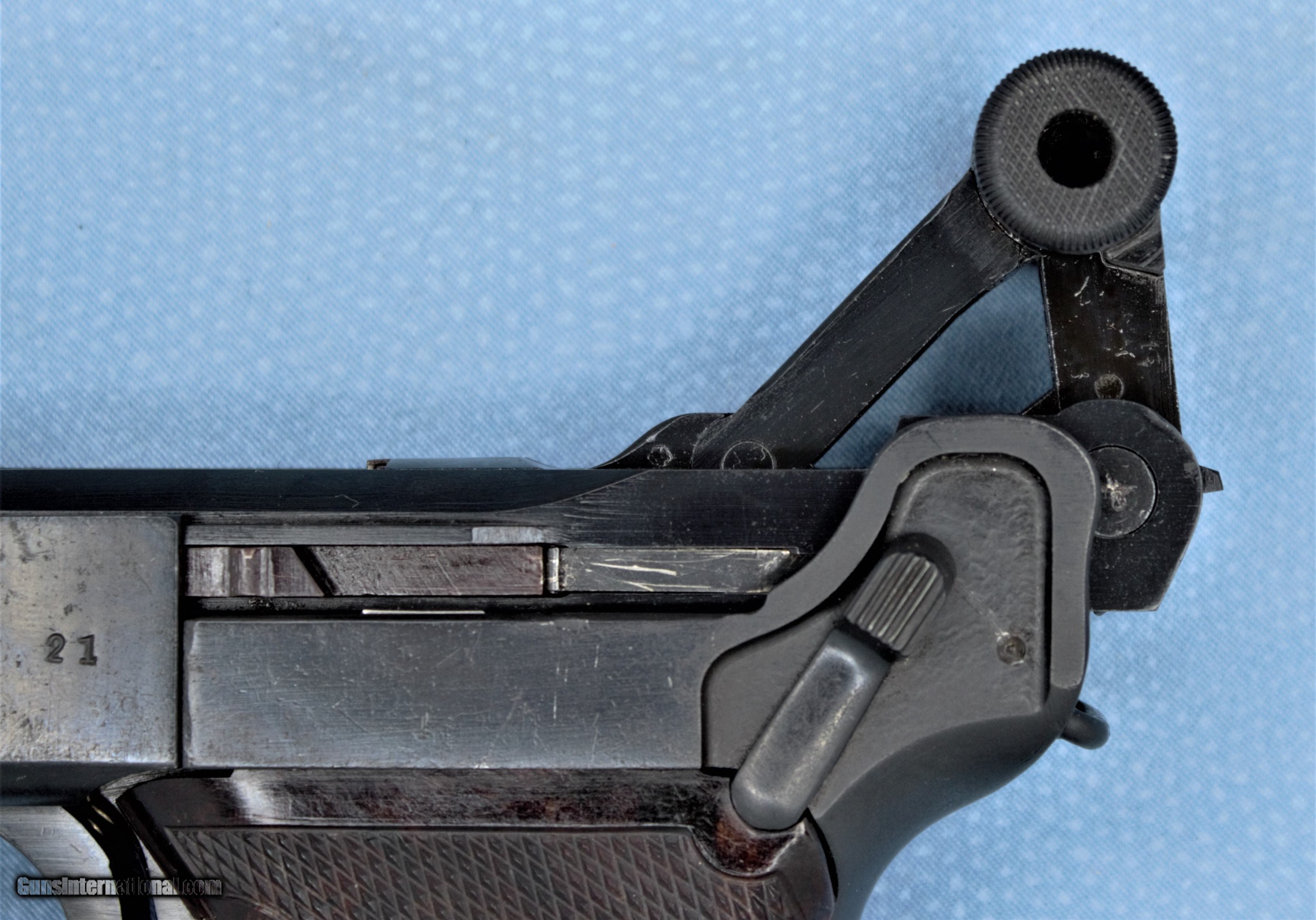 MAUSER P08 LUGER 1938 S/42 9MM GERMAN WW2 RUSSIAN CAPTURE **NICE** VOPO ...