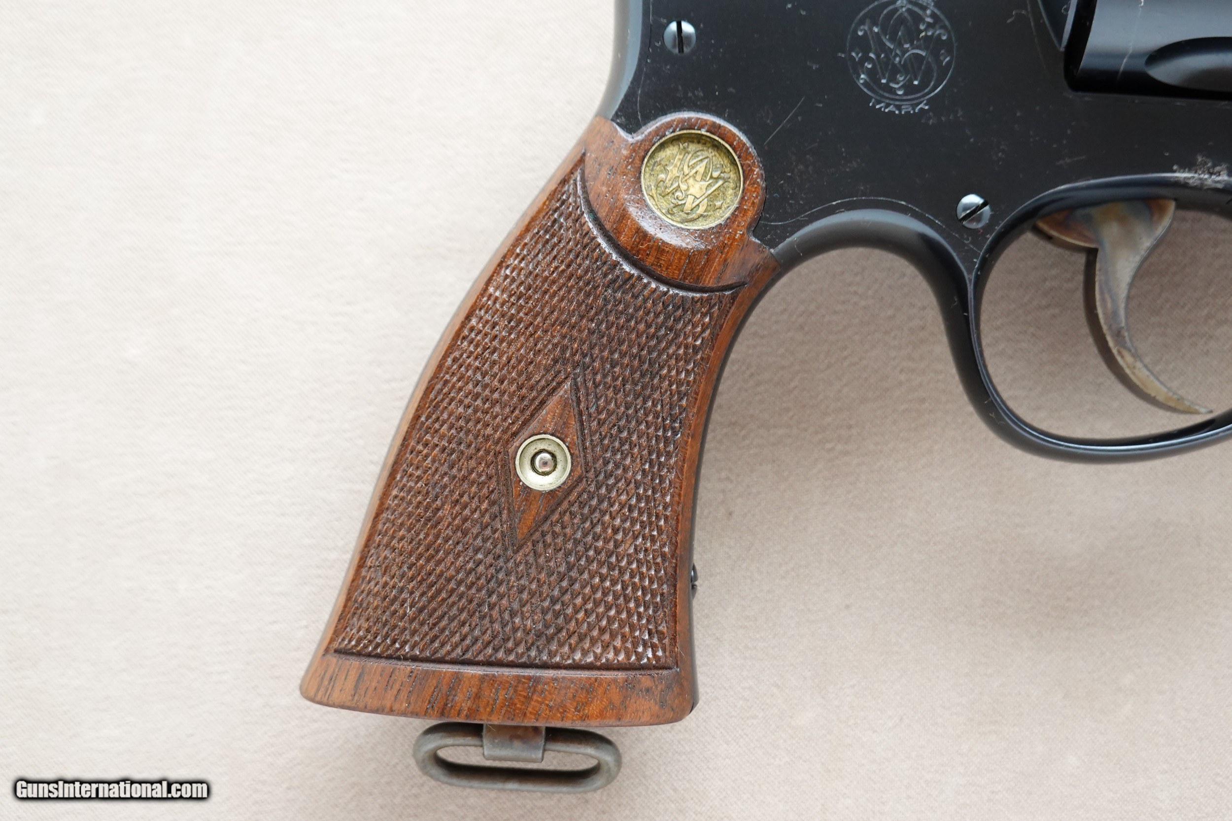 1917 Vintage Canadian Contract S&W .455 Mark II Hand Ejector 2nd Model ...