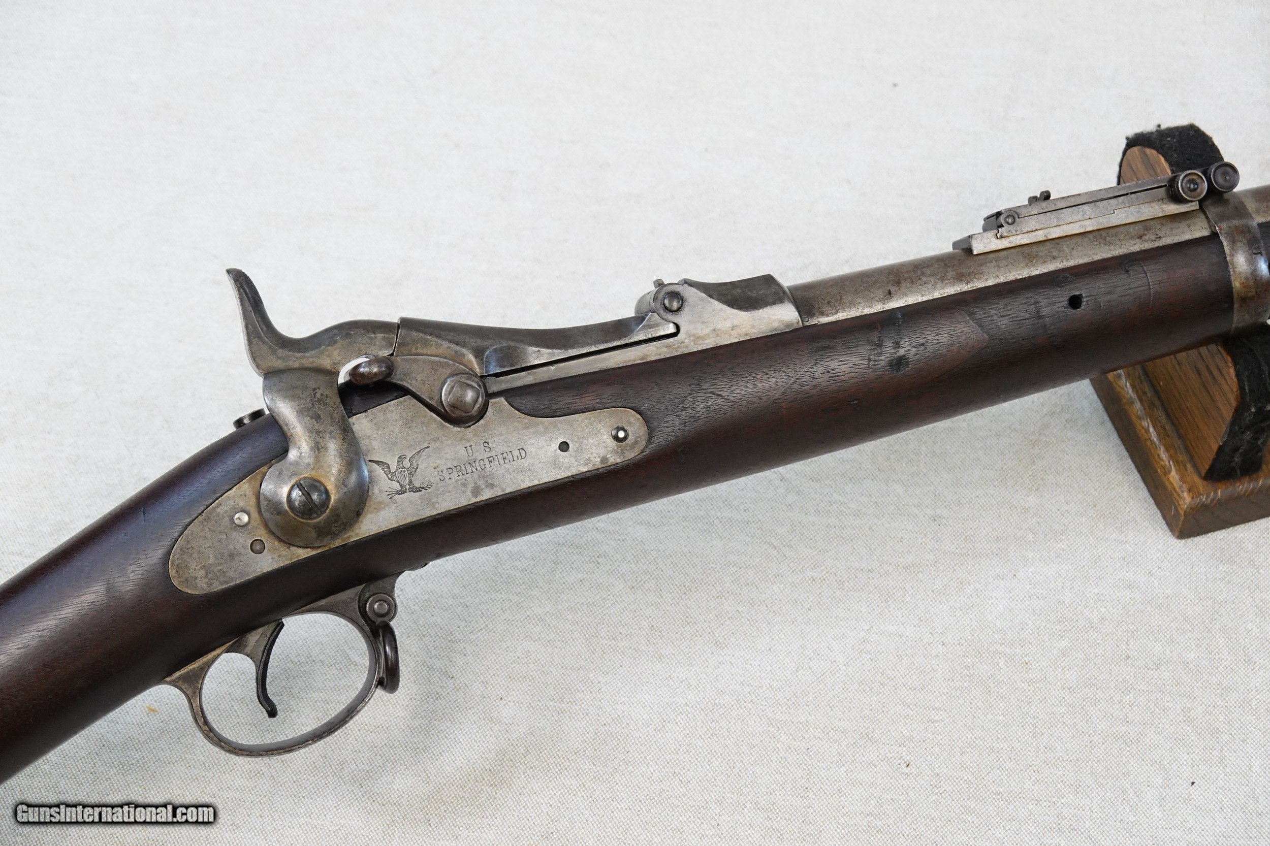 SOLD ***1891 Vintage Springfield Model 1888 Trapdoor Rifle in .45-70 ...
