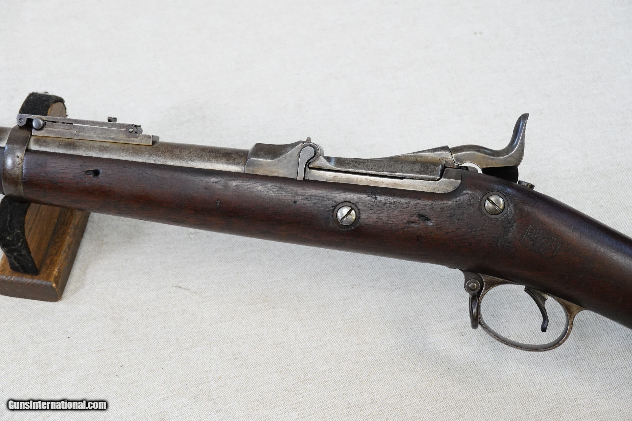 SOLD ***1891 Vintage Springfield Model 1888 Trapdoor Rifle in .45-70 ...