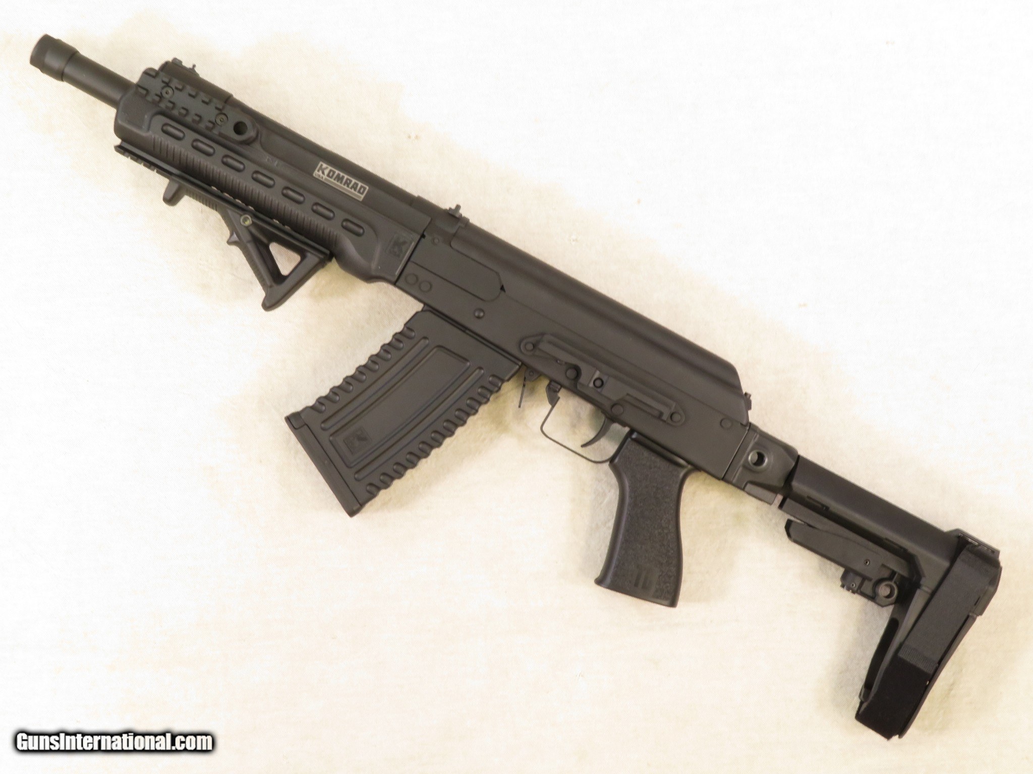 Kalashnikov USA KOMRAD Model KS-12, Semi Auto 12 Gauge Shotgun, AK ...
