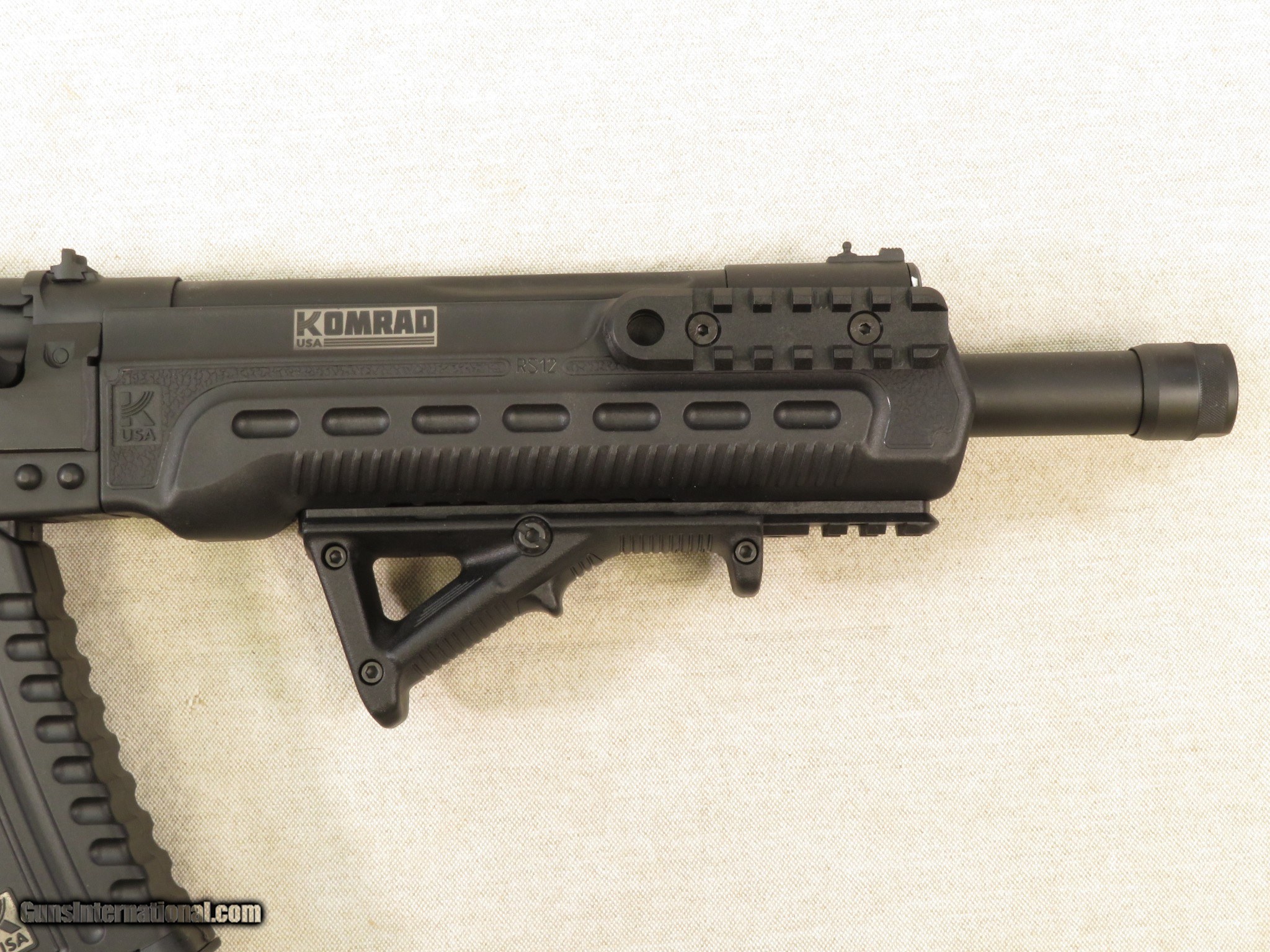 Kalashnikov USA KOMRAD Model KS-12, Semi Auto 12 Gauge Shotgun, AK ...