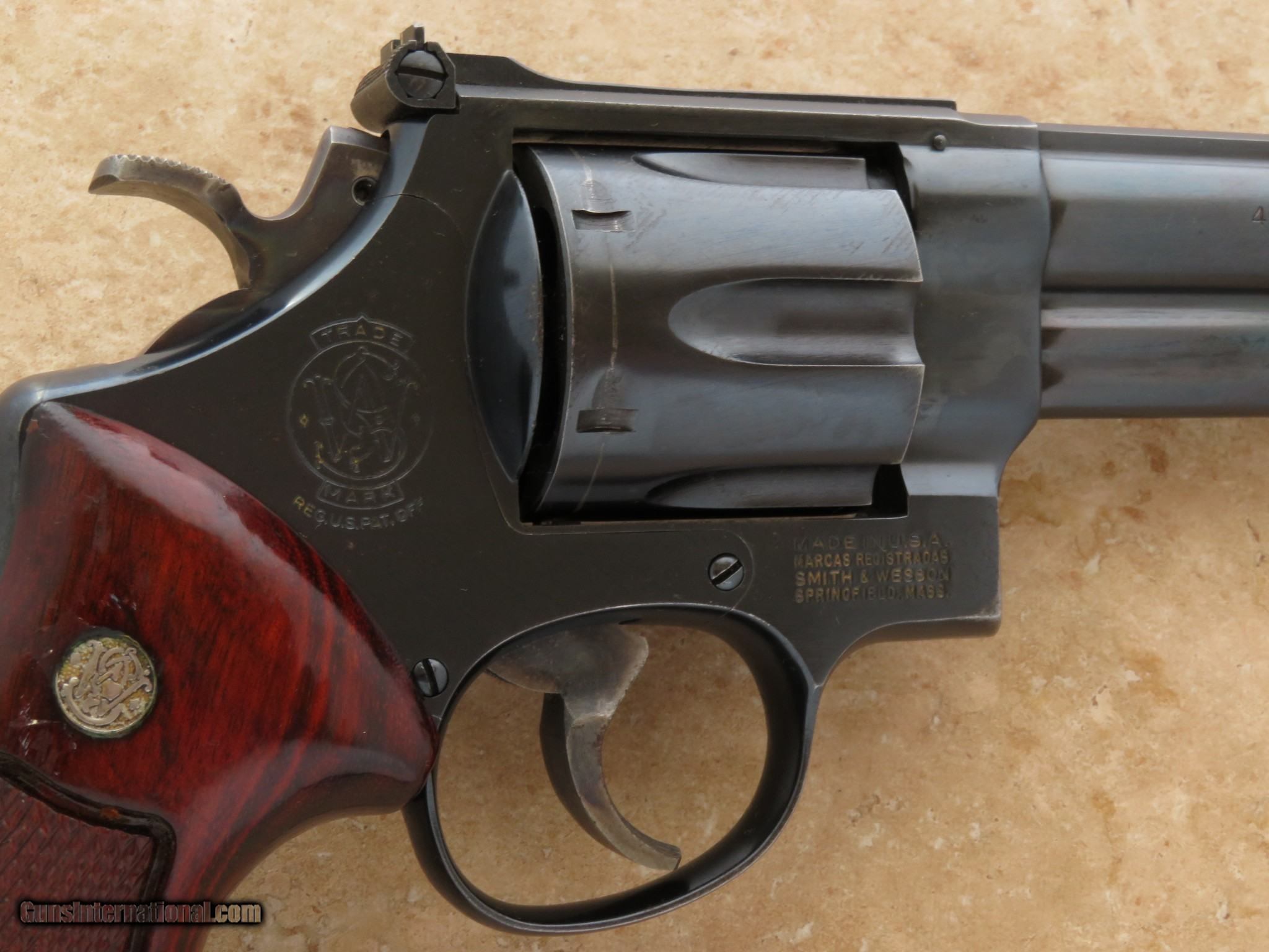 1981 Vintage Smith & Wesson Model 25-2 / 1955 Model Revolver in .45 ...
