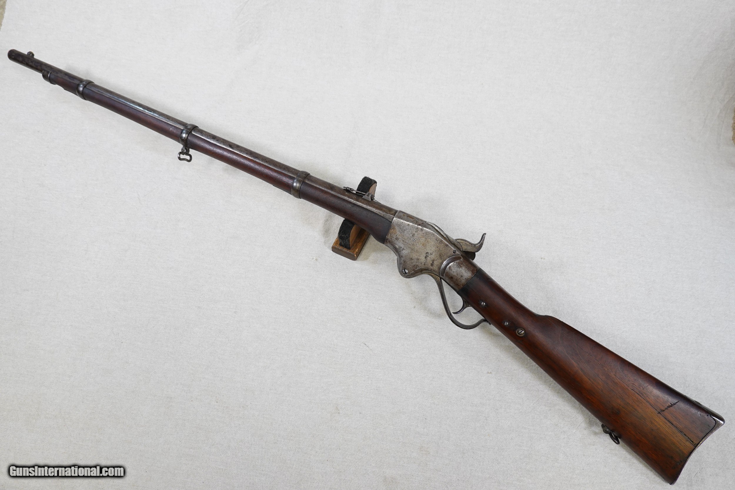 SOLD ** U.S. Civil War 1863-64 Spencer Model 1860 Army Model Rifle in ...