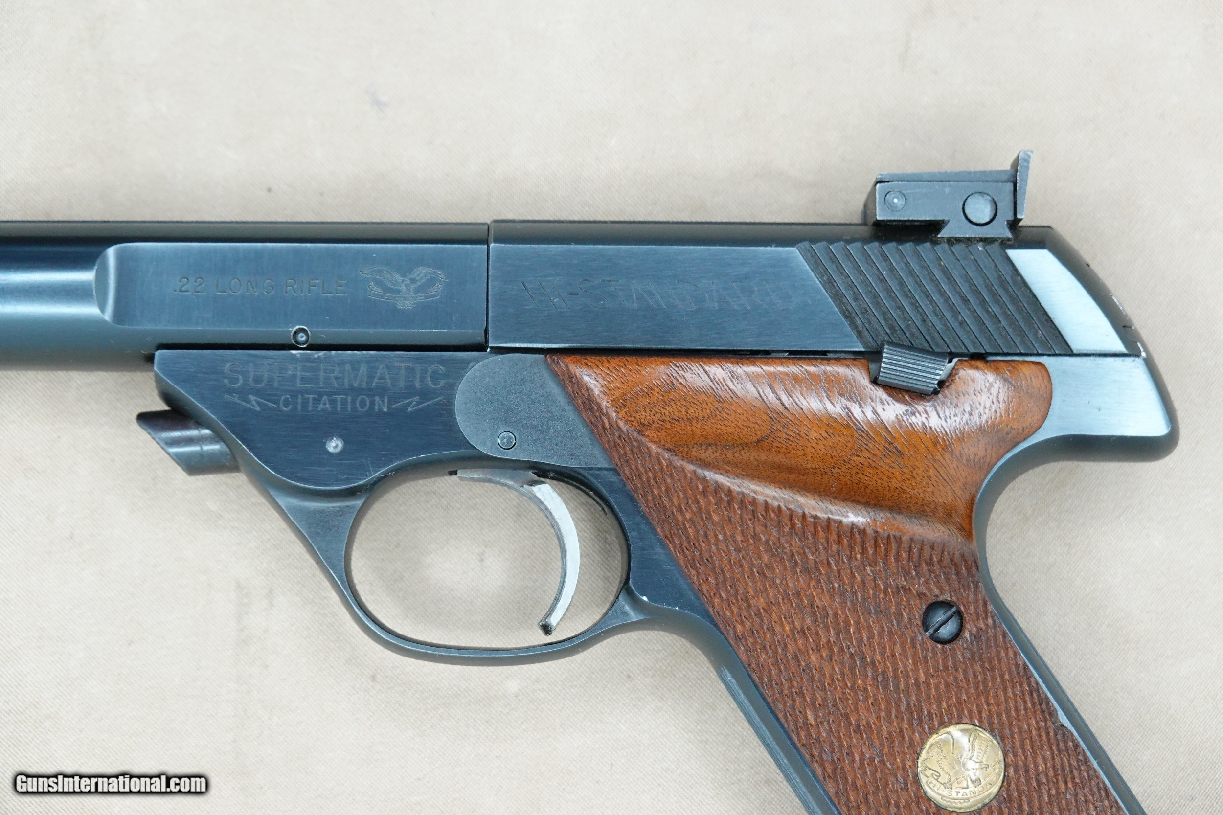 ** SOLD ** Vintage High Standard Model 103 Supermatic Citation .22LR ...